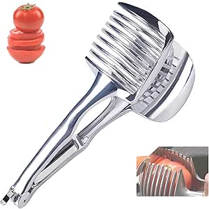 Amazon.com: Draduo Tomato Lemon Slicer Vegetable Cutter, Round Lemon ...