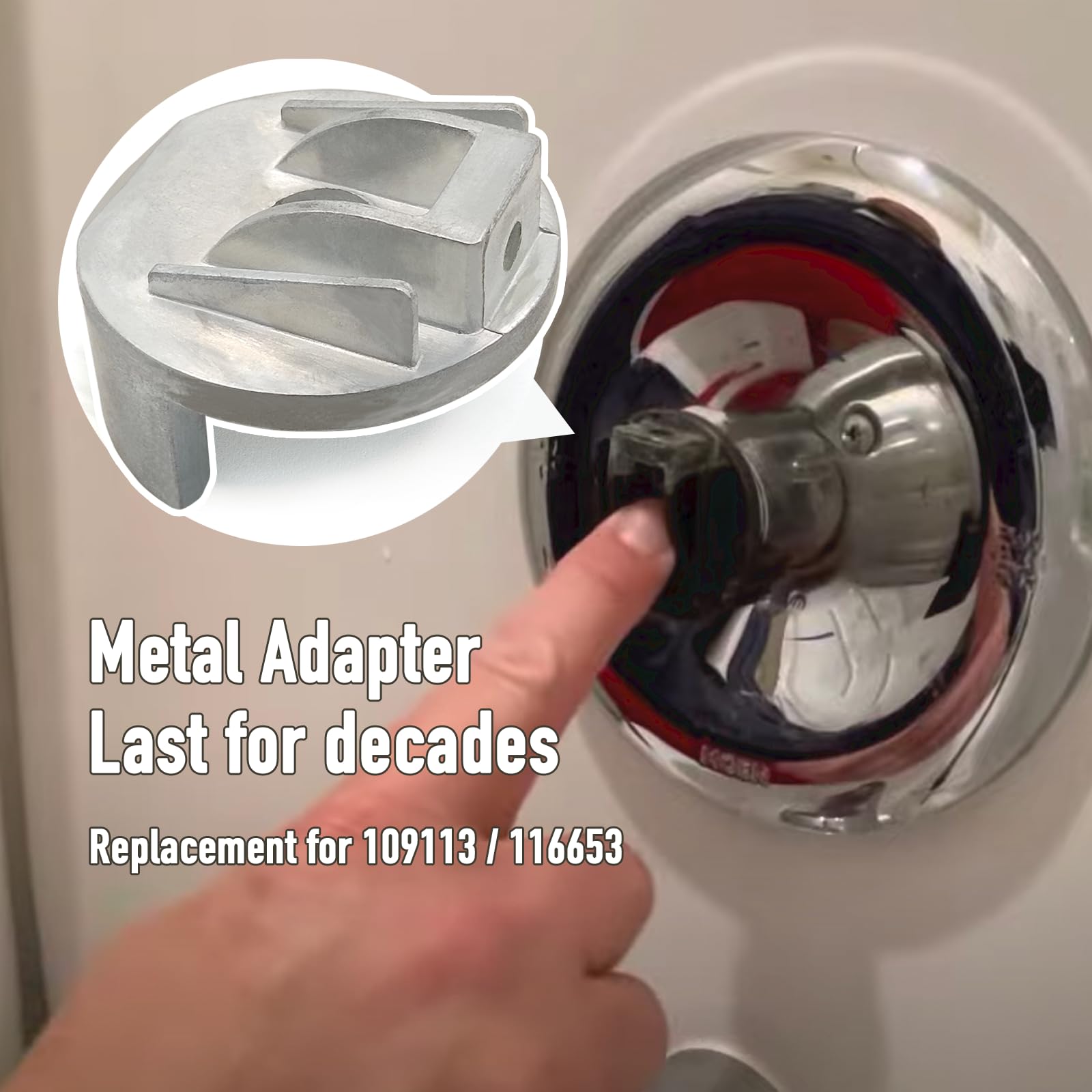 Snapklik.com : Welvzen Replacement For 109113/116653 Upgraded Metal ...