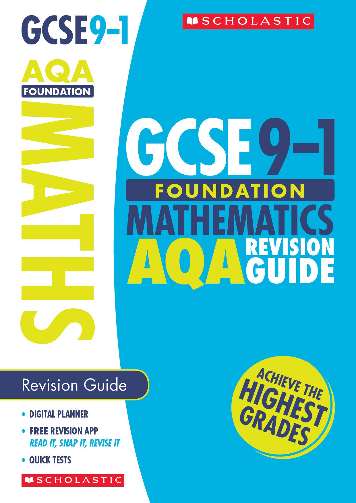 Buy GCSE Foundation Maths AQA Revision Guide. Perfect for Home Learning ...