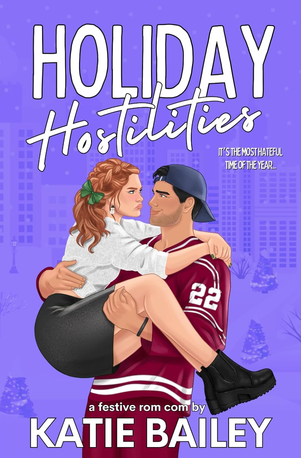 Holiday Hostilities: A Festive Hockey Rom Com : Bailey, Katie: Amazon ...