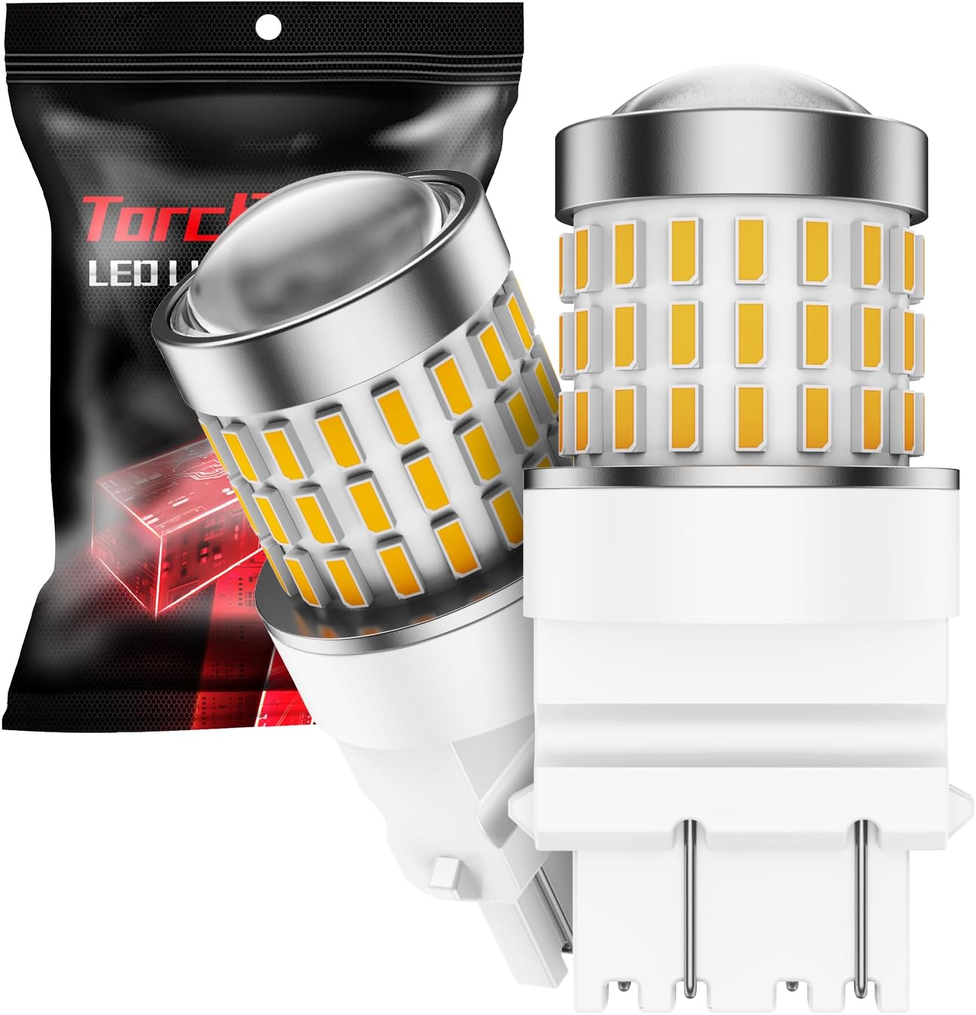 Amazon.com: Torchbeam LED Turn Signal Bulb, Upgraded 3157 LED Bulbs ...