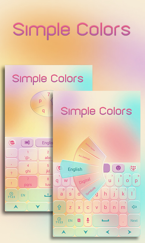SIMPLE COLORS GO KEYBOARD THEME - App on Amazon Appstore
