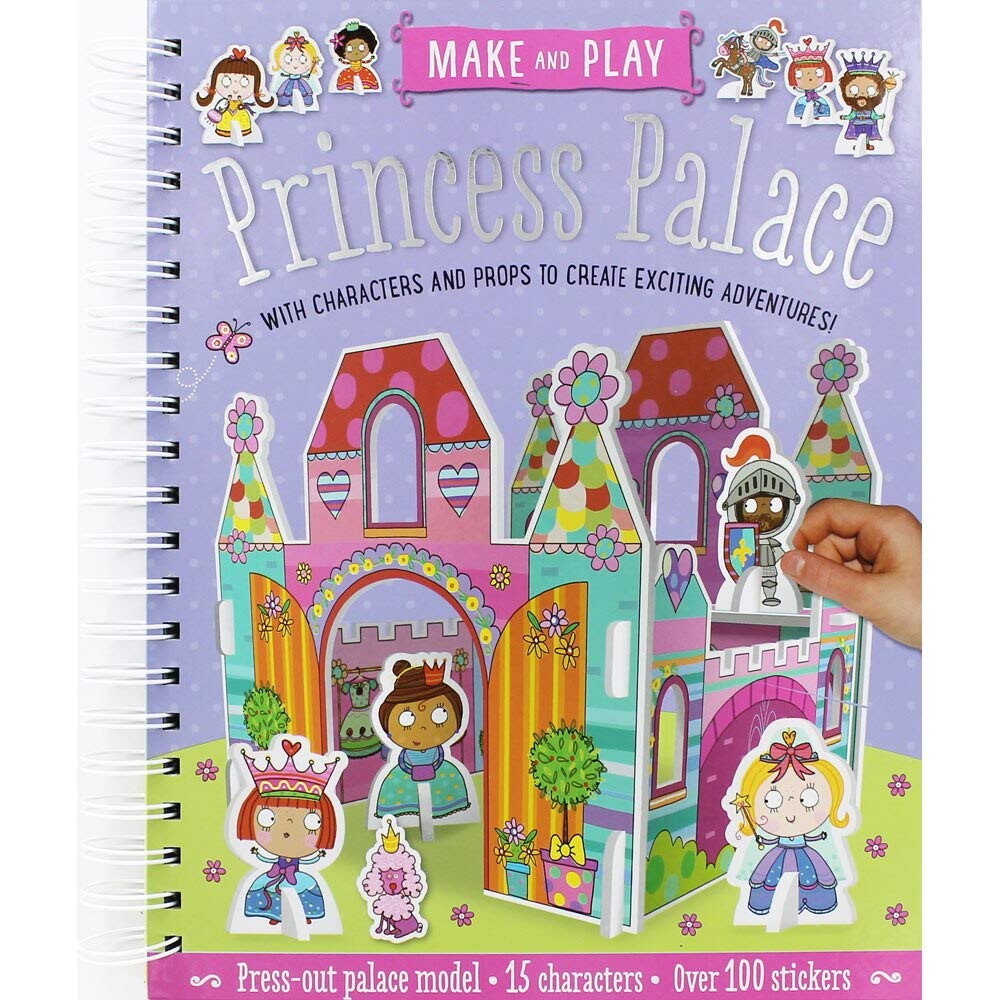 Make and Play Princess Palace: Amazon.co.uk: Make Believe Ideas, Lara ...