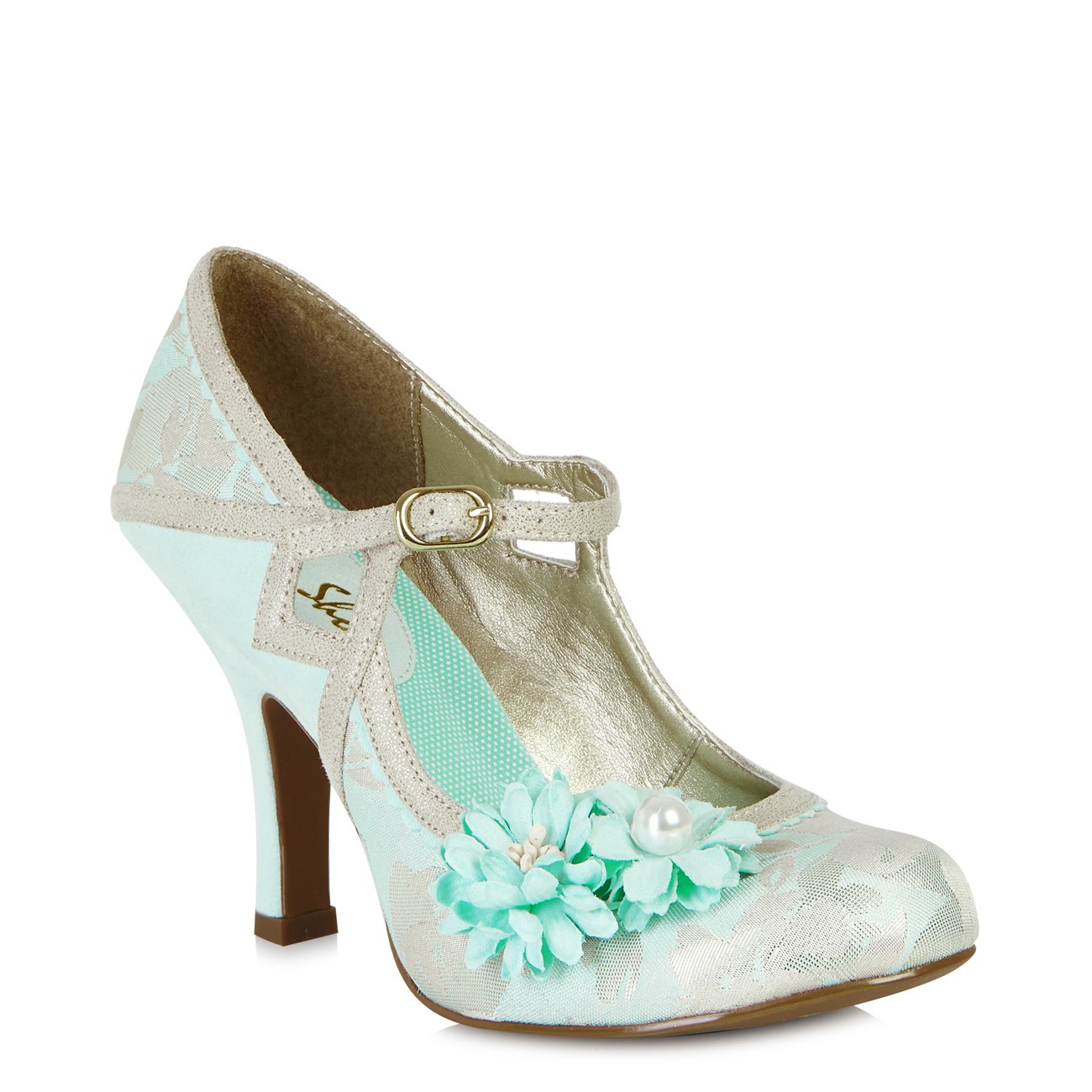 RUBY SHOO Ruby Shoo Yasmin Blue 8 : Amazon.de: Fashion