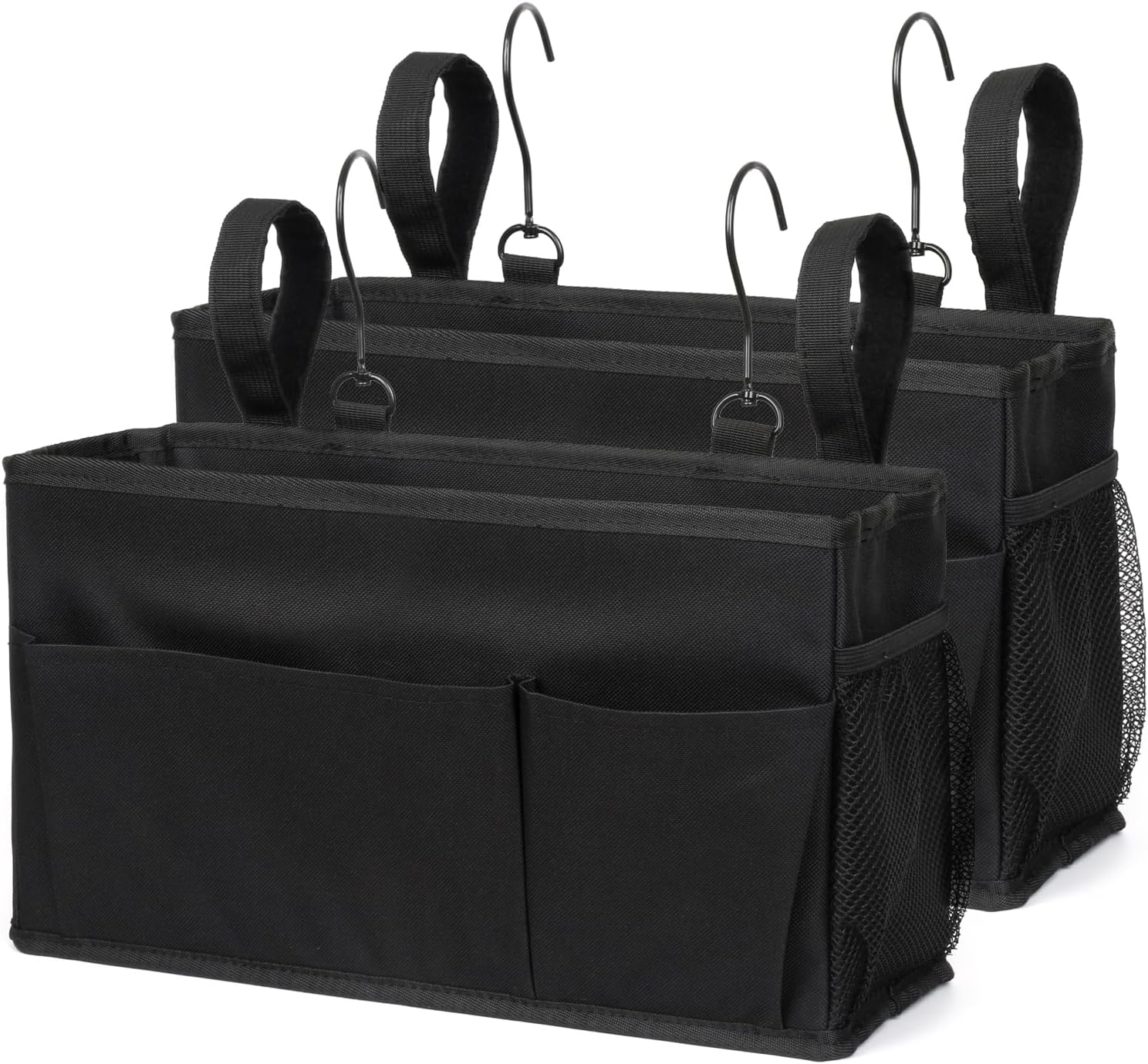 Amazon.com: Kanrichu Bedside Caddy Storage Organizer - 2pcs Hanging Bag ...