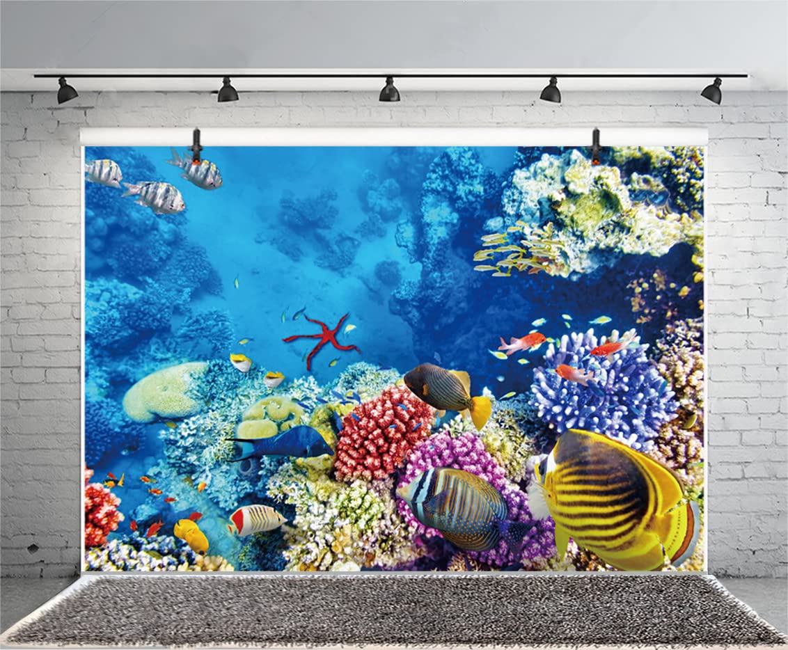 Under The Sea Backdrops Yeele 7x5ft Ocean Wild Fish Backdrop ...