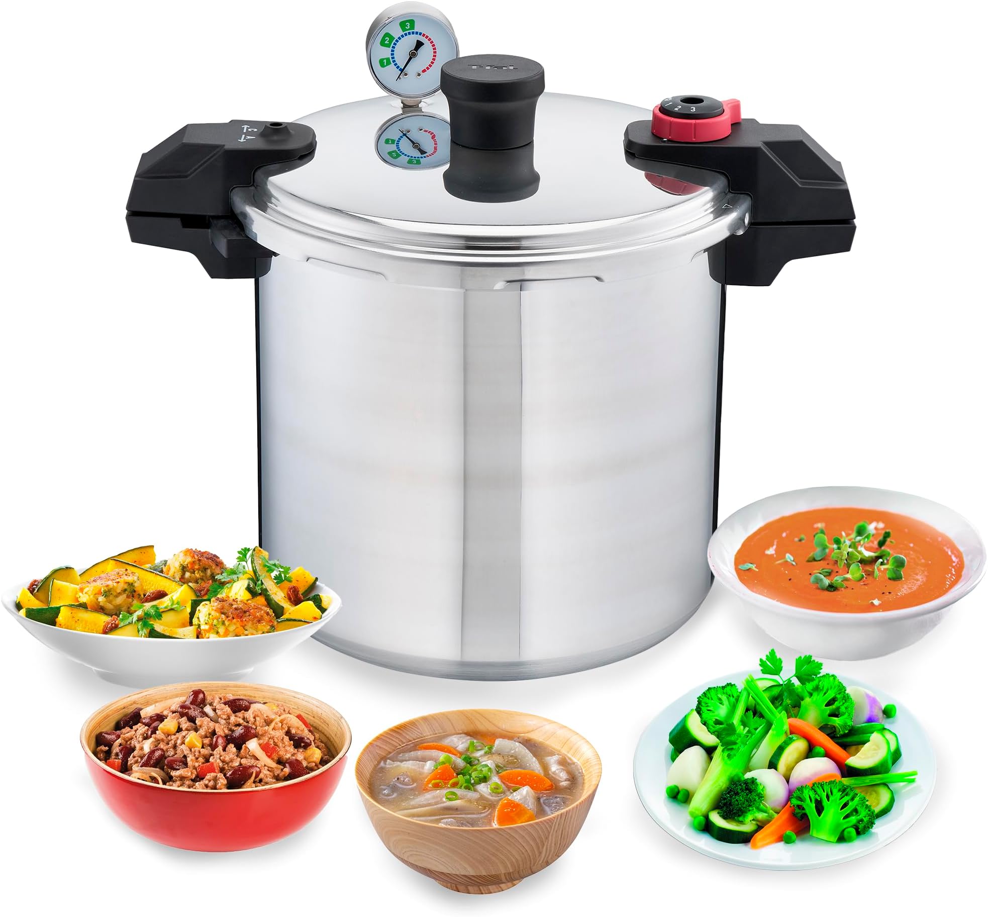 Amazon.com: Presto 02152 17-Quart Digital Pressure Canner - Digital ...