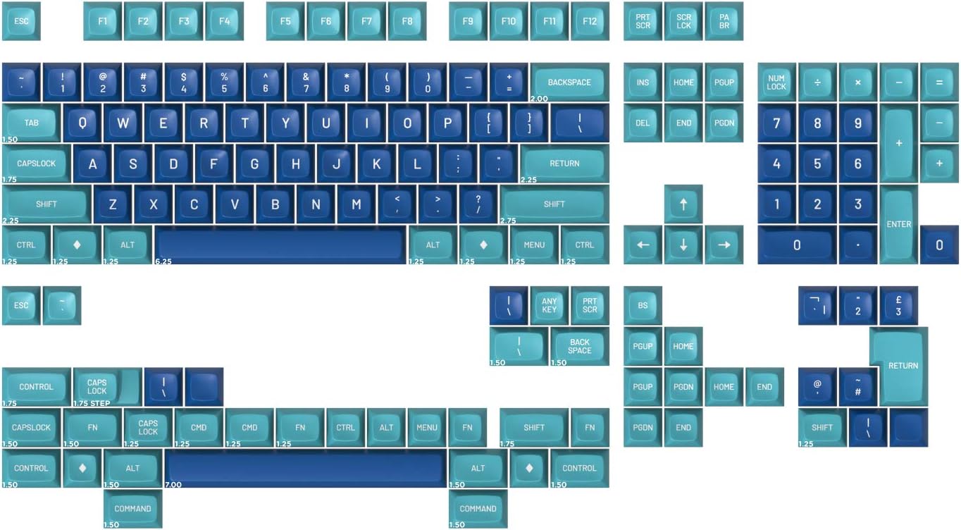 Amazon.com: DROP + Matt3o MT3 Susuwatari Custom Keycap Set, ABS Hi ...