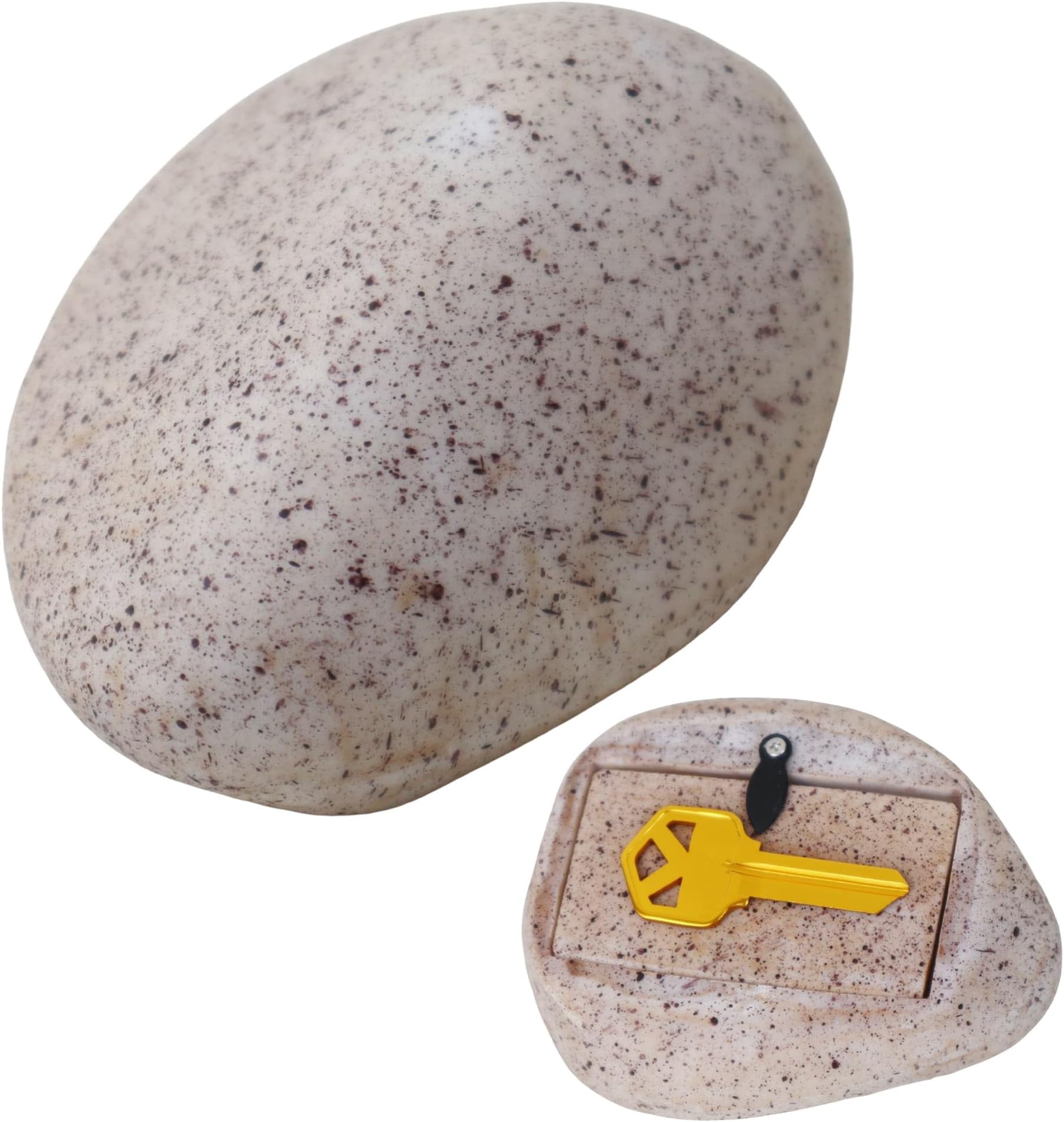 Amazon.com: Bits and Pieces - Hide-A-Key Stone Safe Gadget - Fake Rock ...