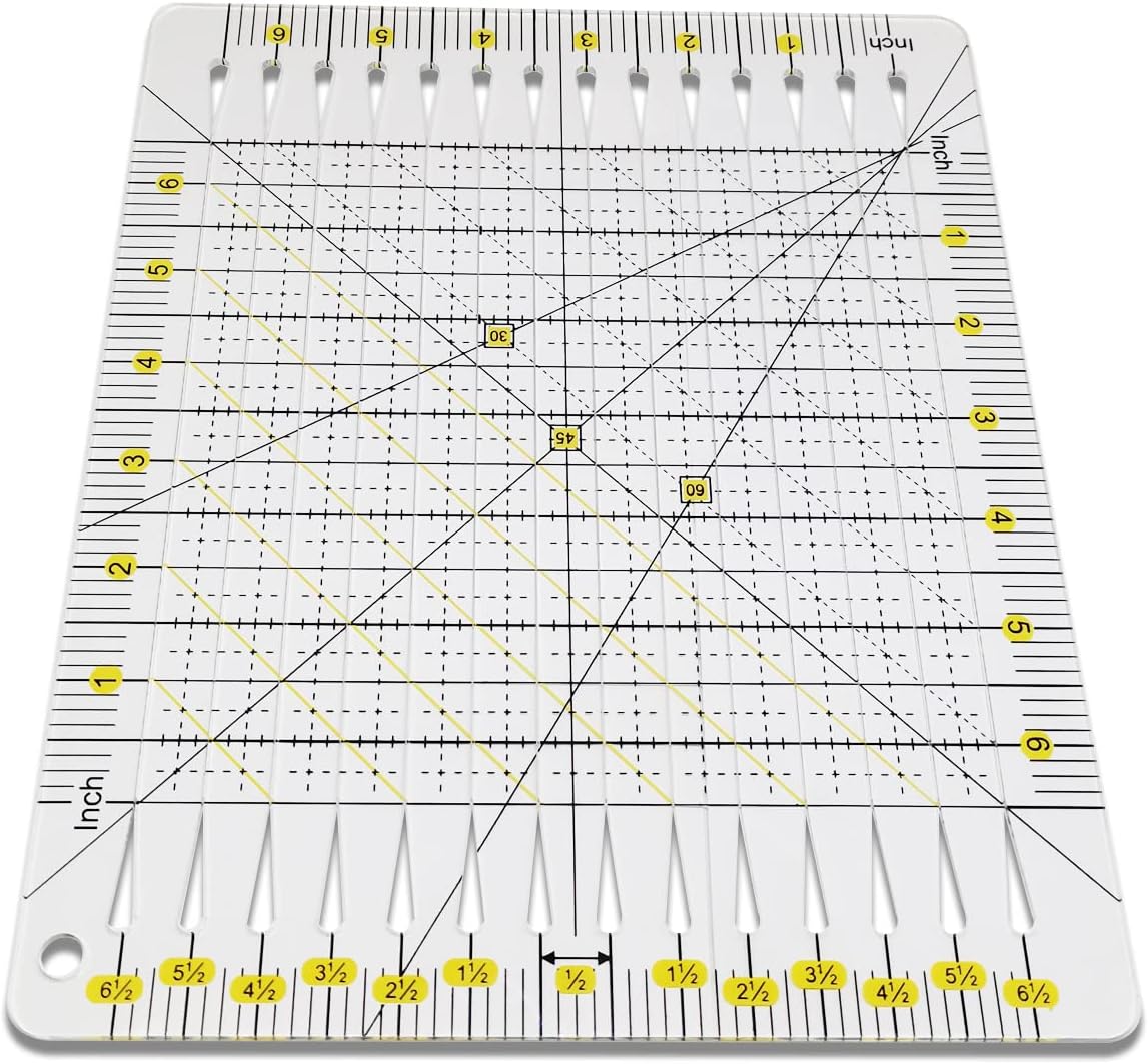 Amazon.com: June Tailor Shape Cut Ruler