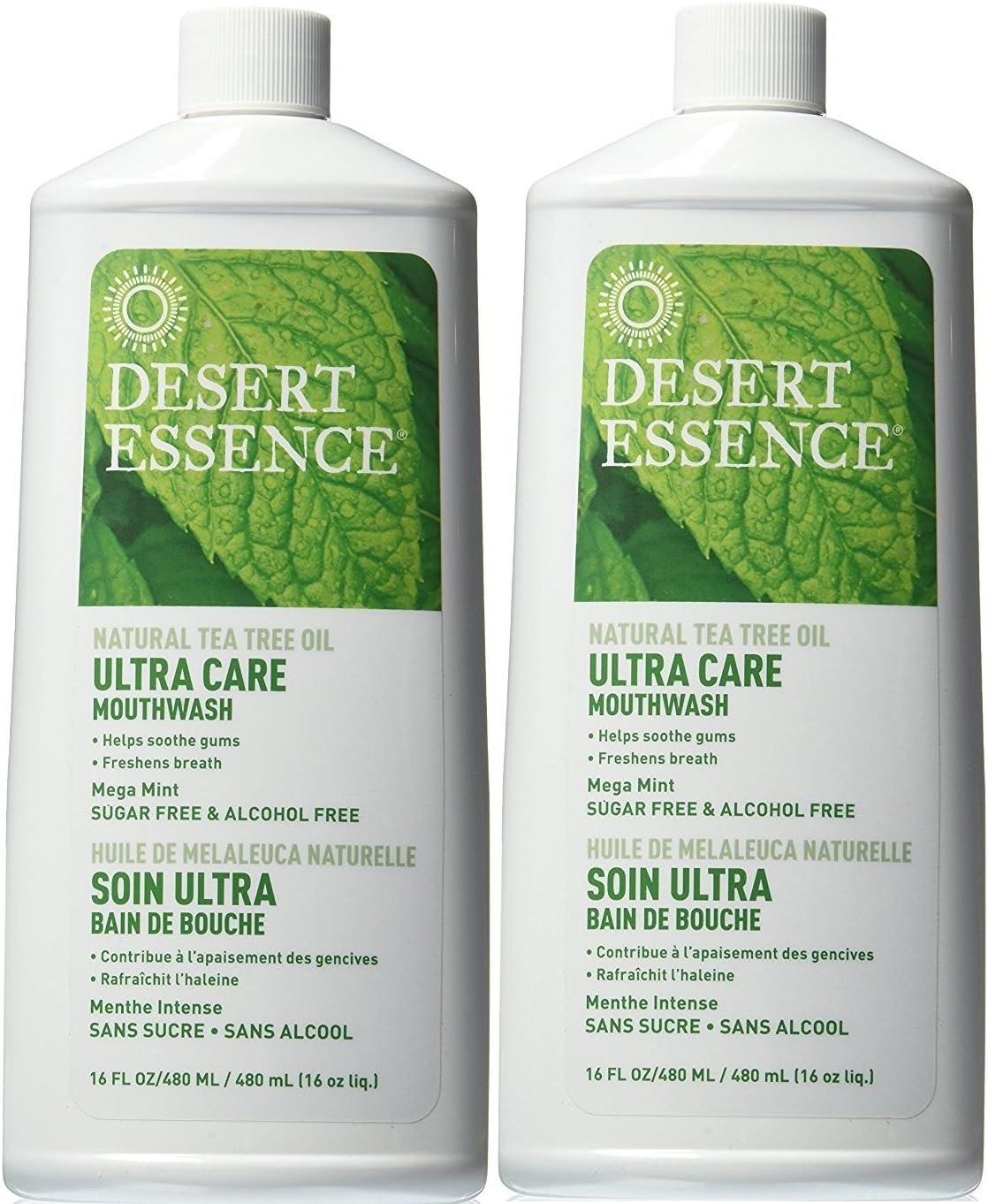 Amazon.com : Desert Essence Tea Tree Oil Whitening Plus Mouthwash 16 fl ...