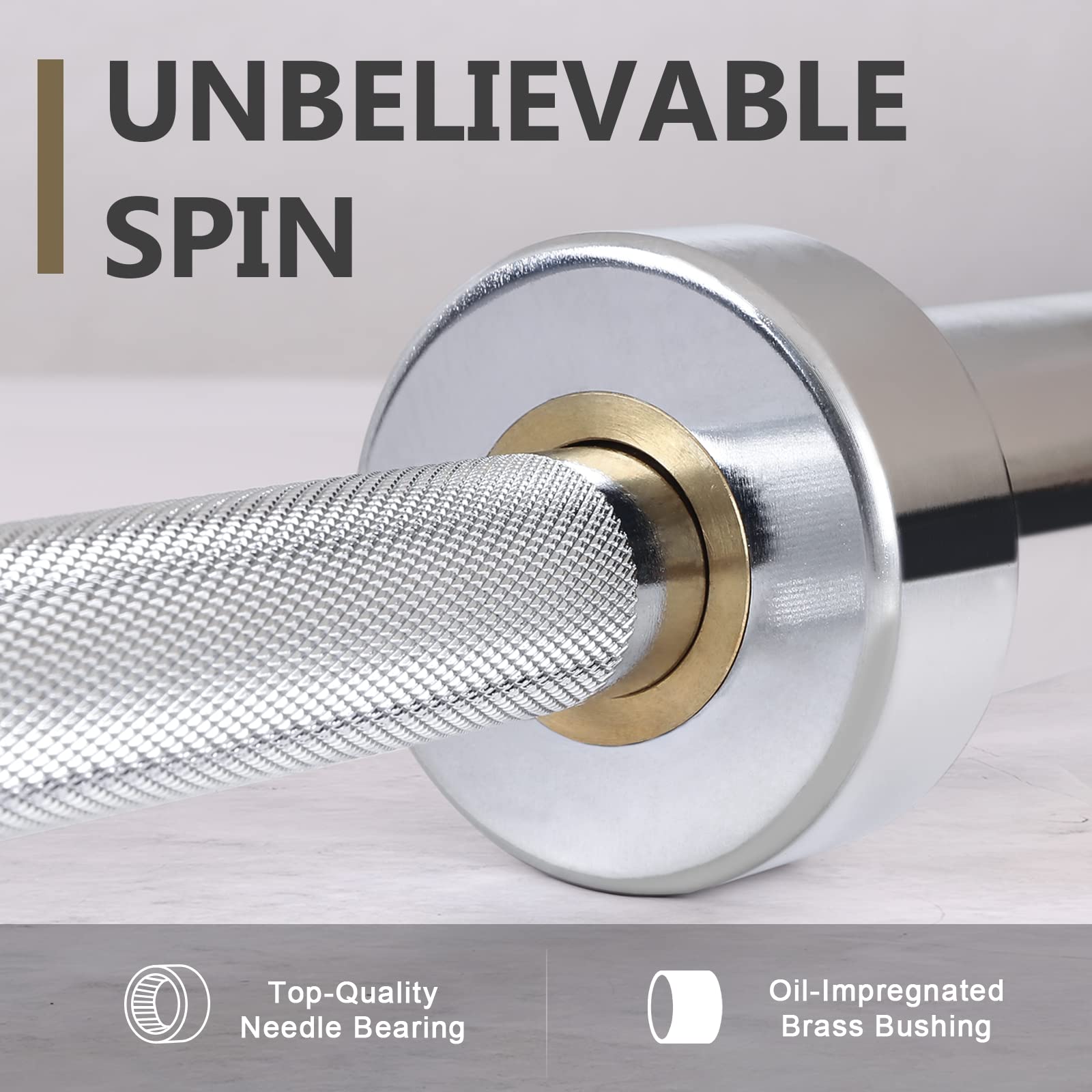 Snapklik.com : LIONSCOOL 7ft Olympic Barbell