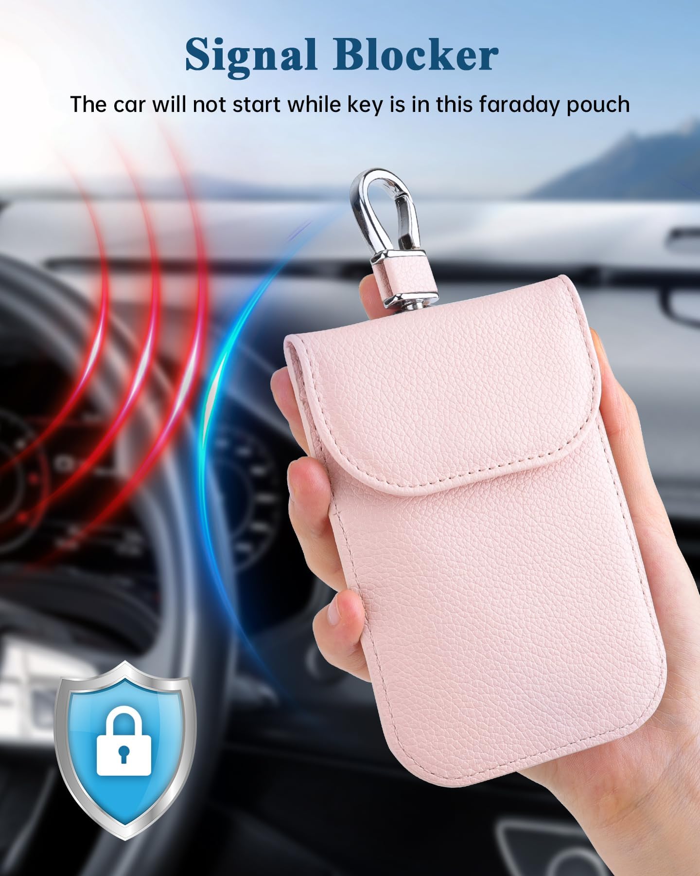 Snapklik.com : 2 Pack Of Faraday Bags For Key Fob, Enhanced Car RFID ...