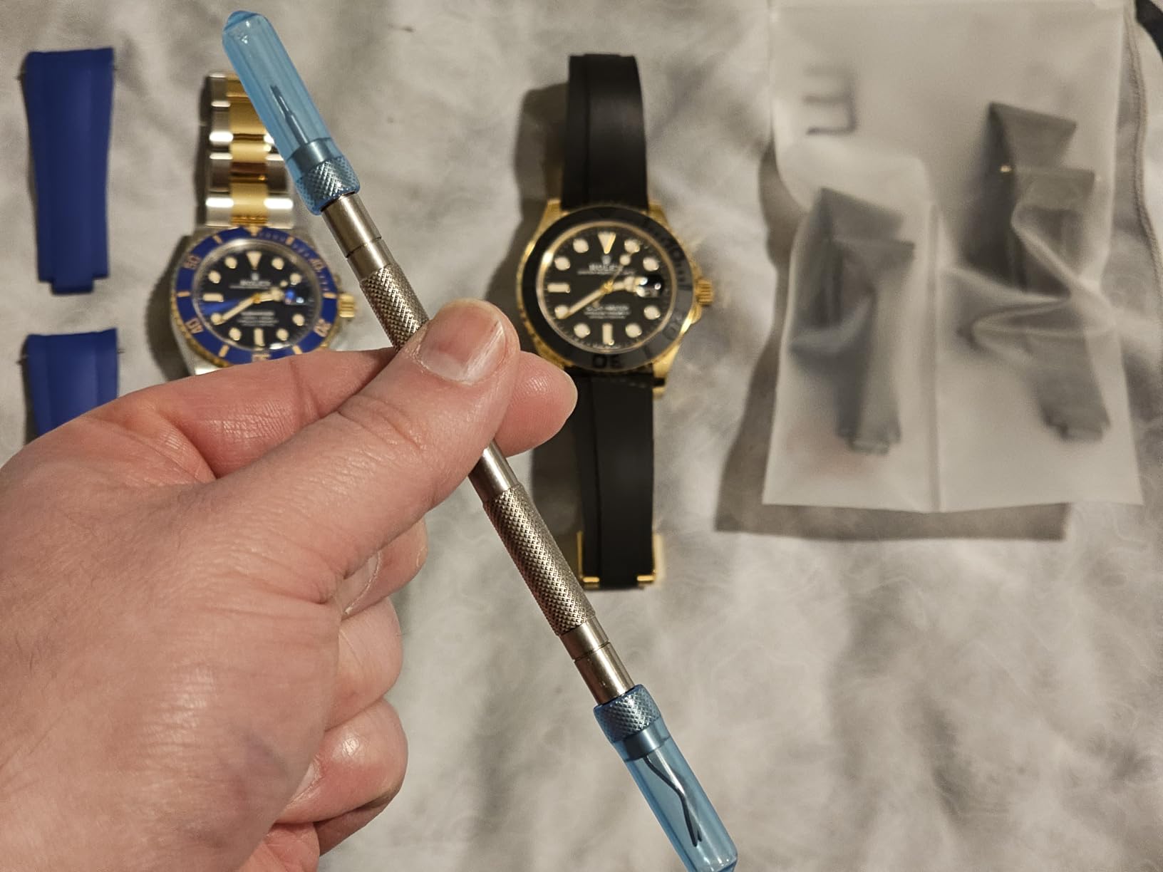 Amazon.com: W&S Spring Bar Tool - to Adjust, Remove and Replace Watch ...