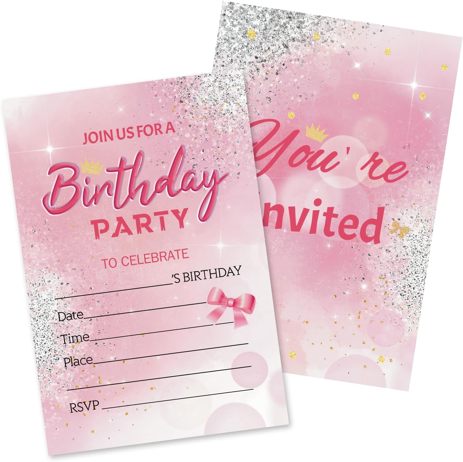 Smith Bros Printers 1898 Disney Princesses A6 Two Sided Invitations ...