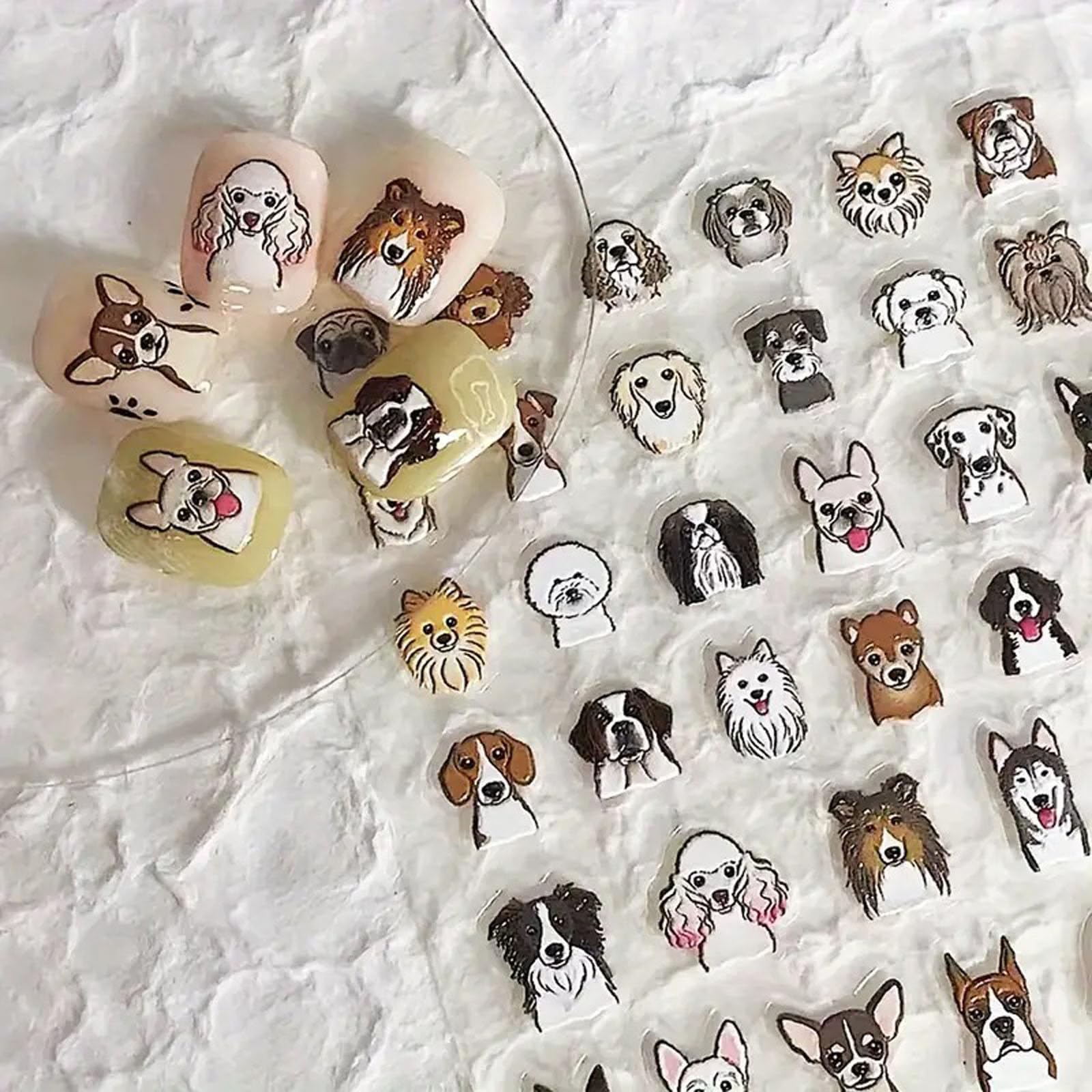 Amazon.com: Pitbull Dog Nail Art Decal Sticker : Beauty & Personal Care