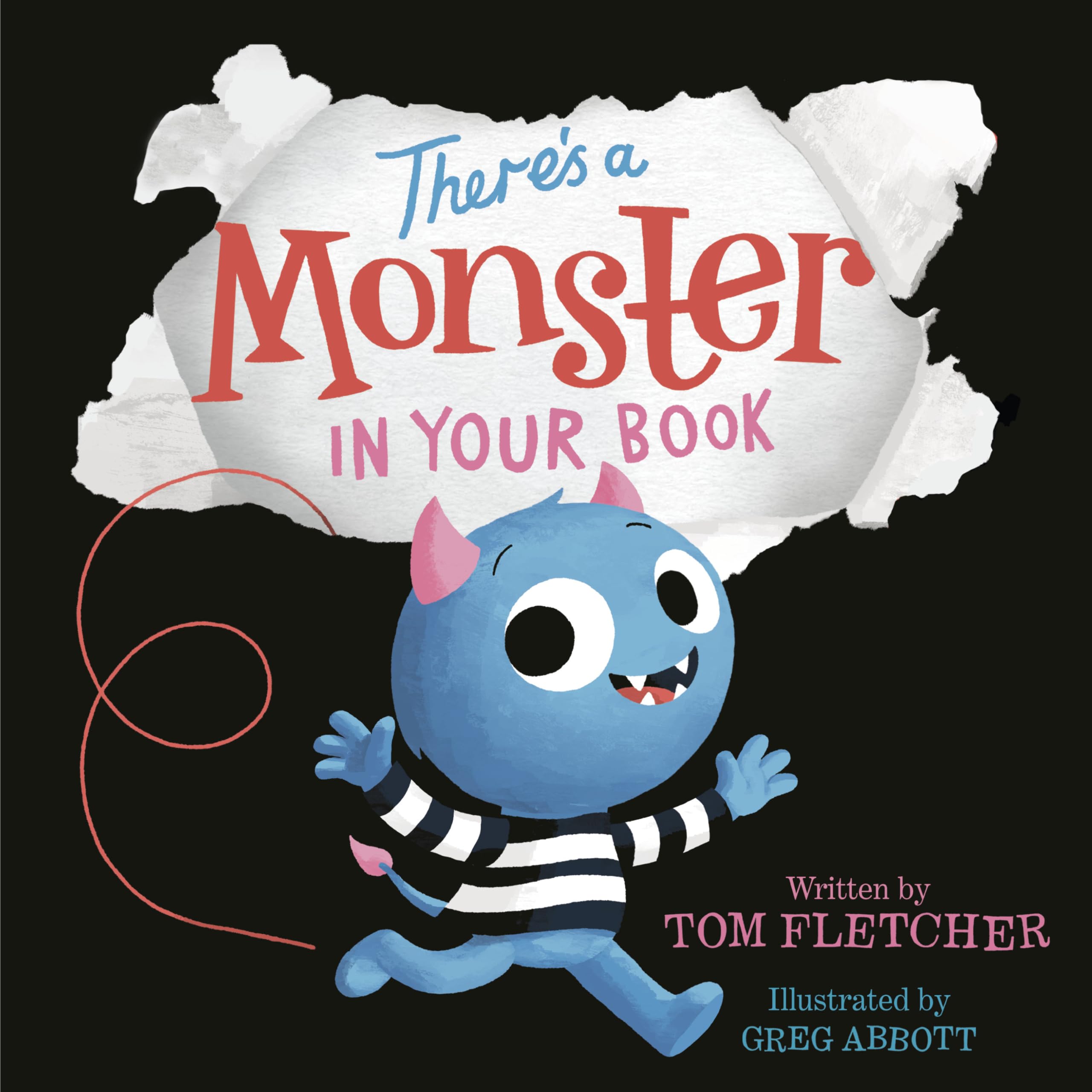 Snapklik.com : Theres A Monster In Your Book: A Funny Monster Book For ...