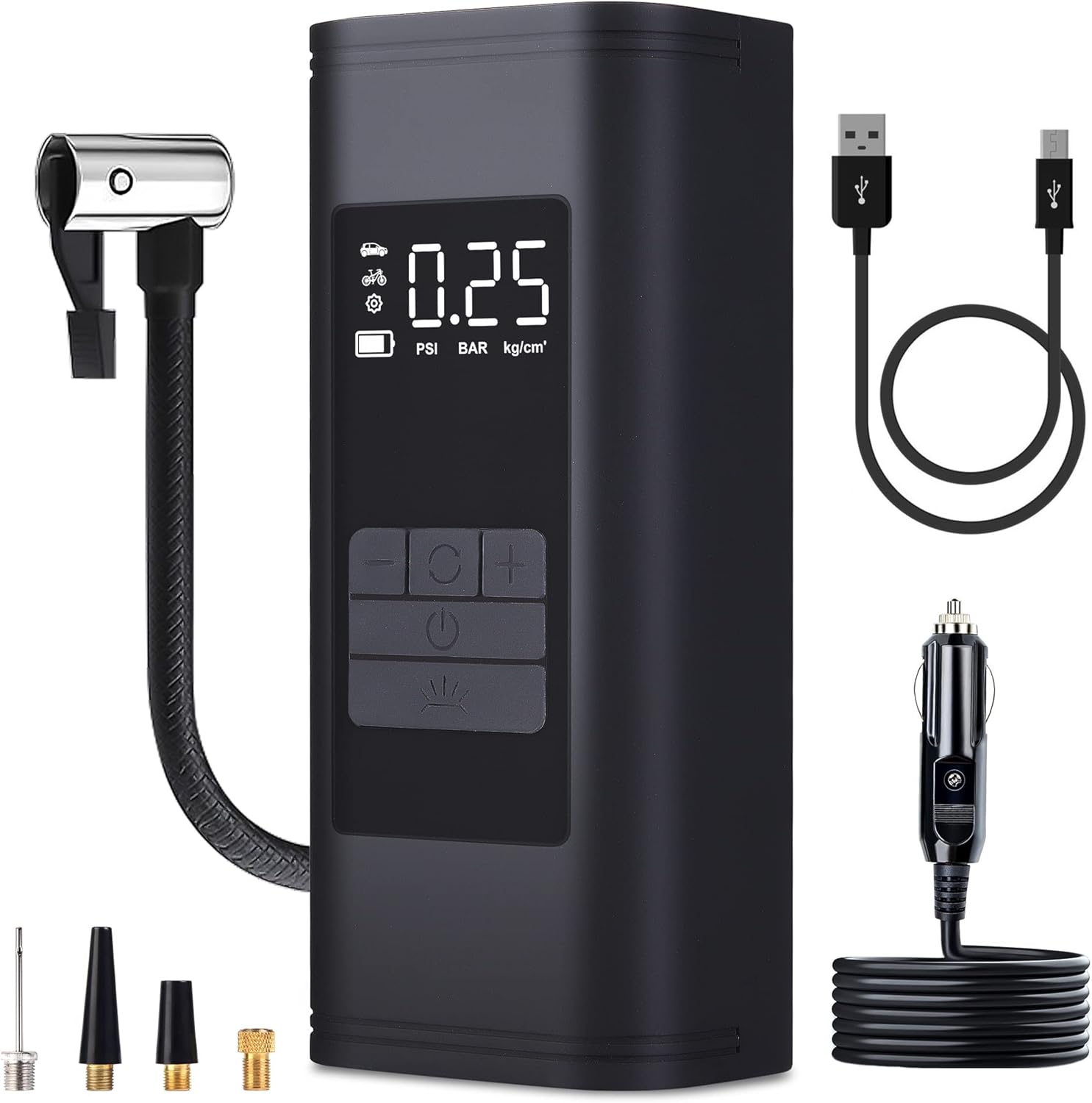 Amazon.com: Tire Inflator Portable Air Compressor - Super Fast Inflate ...