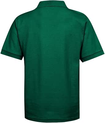 Premium Wear Men's Polo Shirts - Short Sleeves Stain Guard Polo Shirts ...
