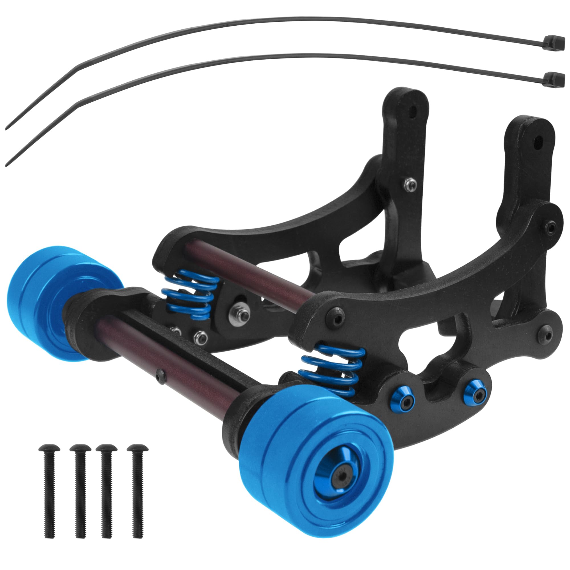 Amazon.com: ShareGoo Wheelie Bar Set w/Dual Spring Buffer Front Stand ...