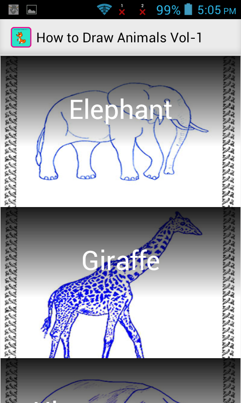 How to Draw Animal Vol - 1 - App on the Amazon Appstore
