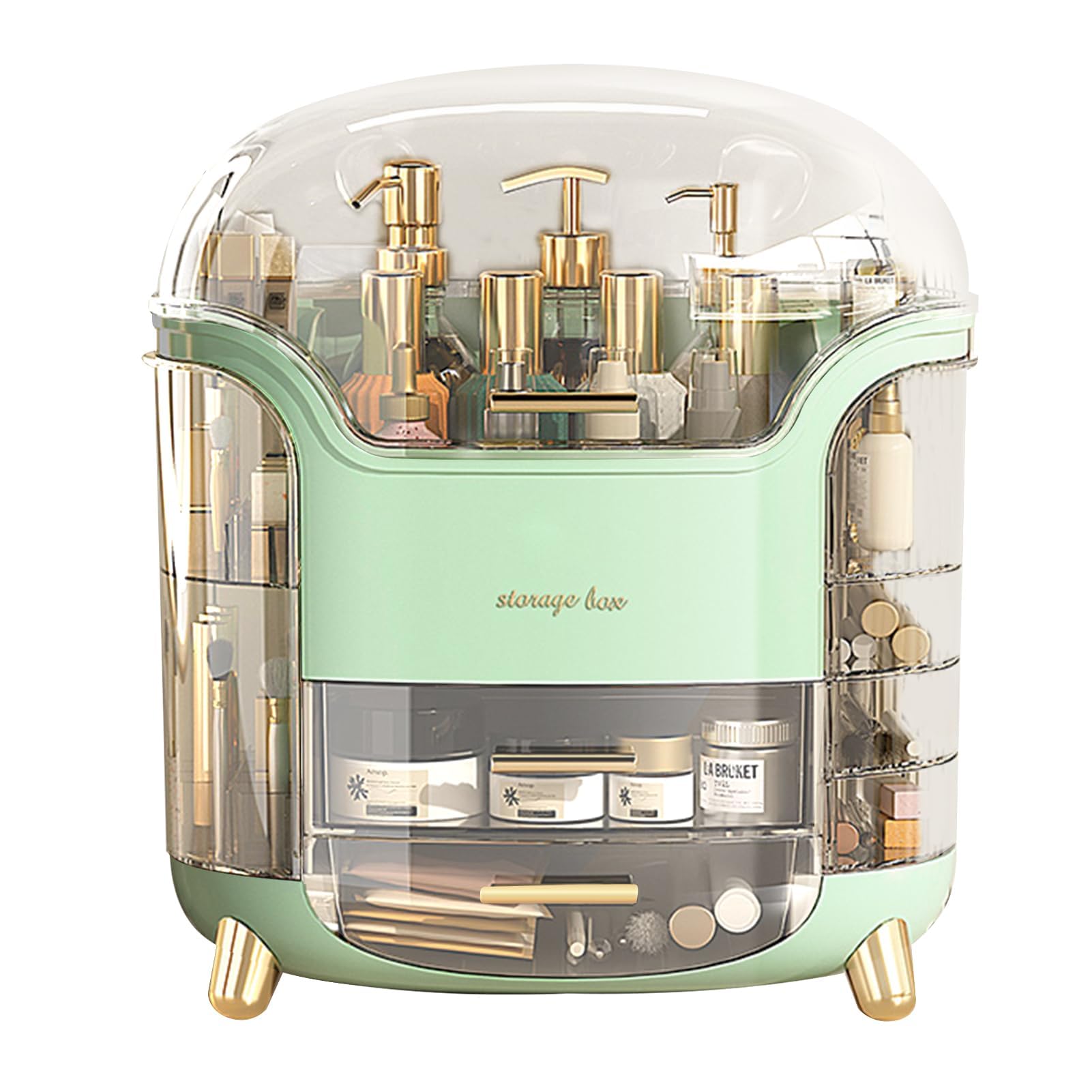 Suyoo Makeup Organiser Storage Box - Cosmetics Organisers Skincare and ...