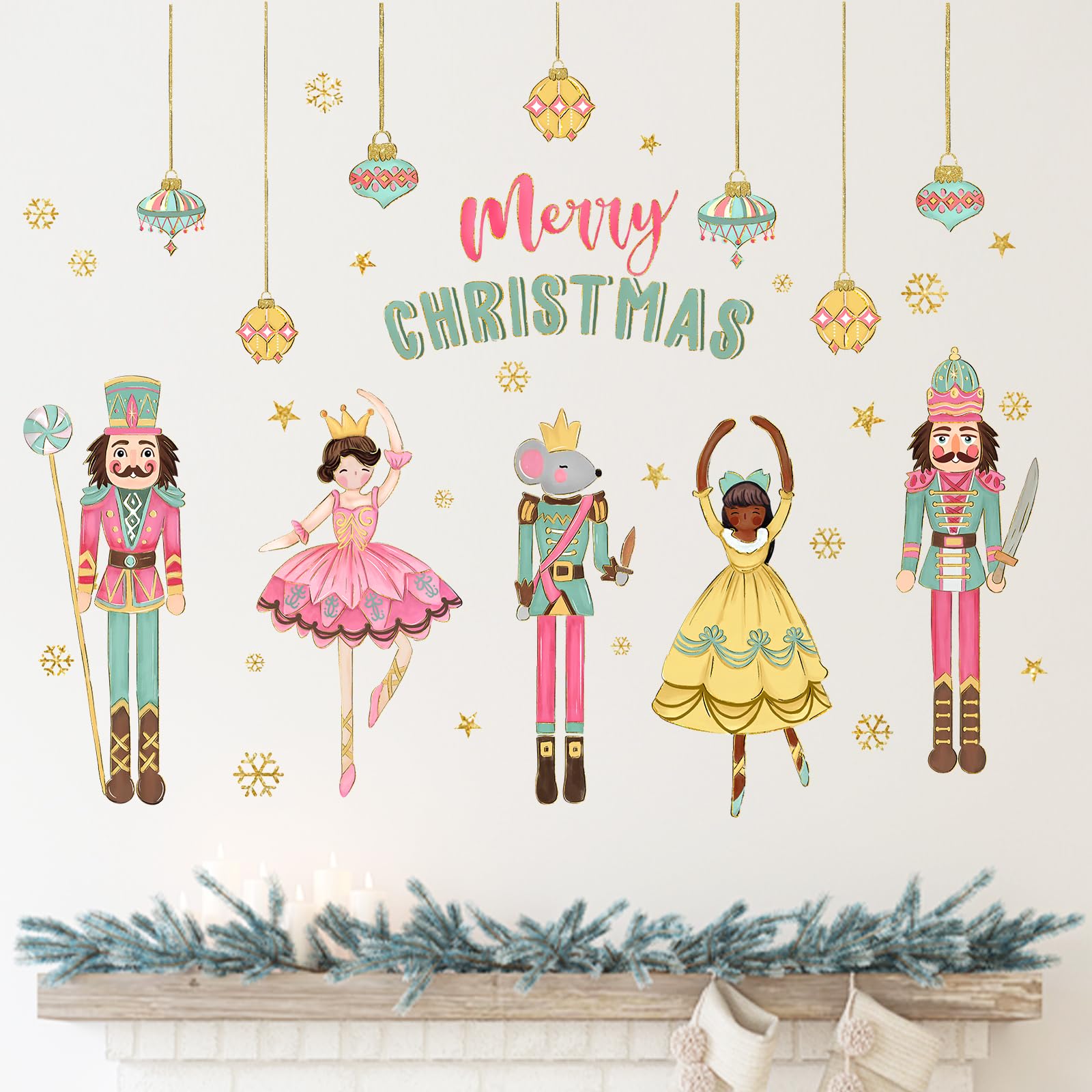 Nutcracker Ballet Clip Art Christmas Clipart Pastel, Nutcracker Ballet