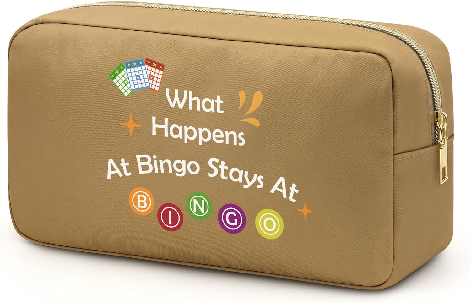 Amazon.com: Funny Bingo Lover Gift Makeup Bag Bingo Gift for Women ...