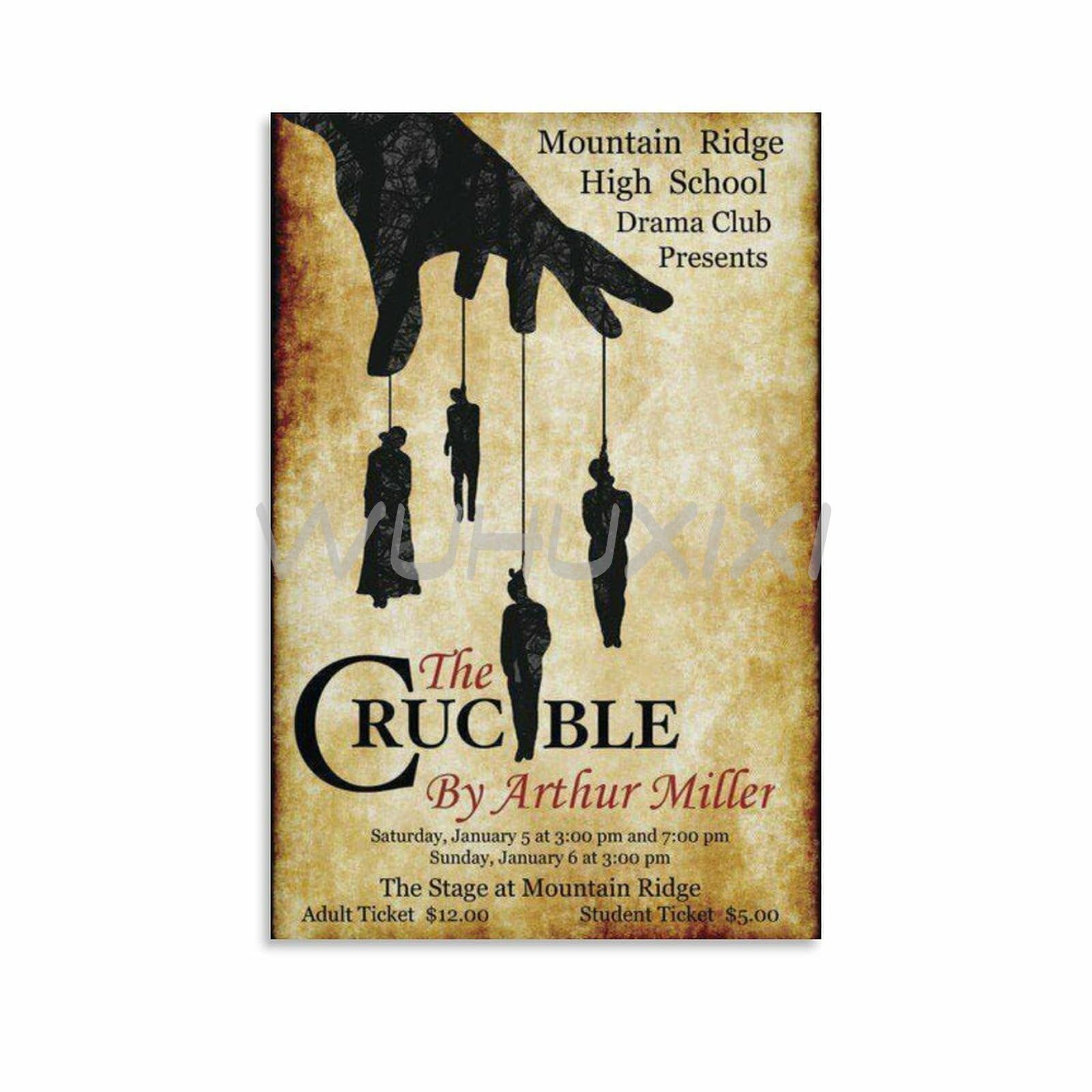 The Crucible Poster The Crucible | Harpazo