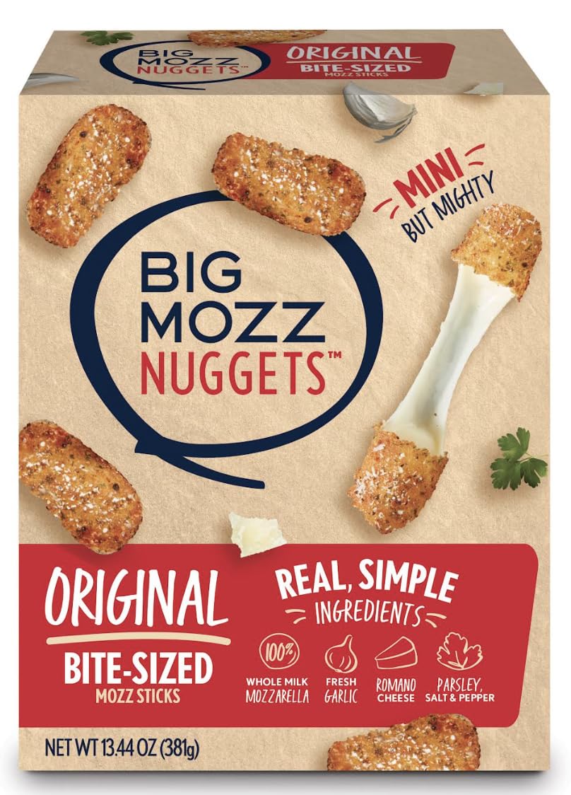 Amazon.com: Big Mozz Original Mozz Nuggets, 13.44 Ounce : Grocery ...