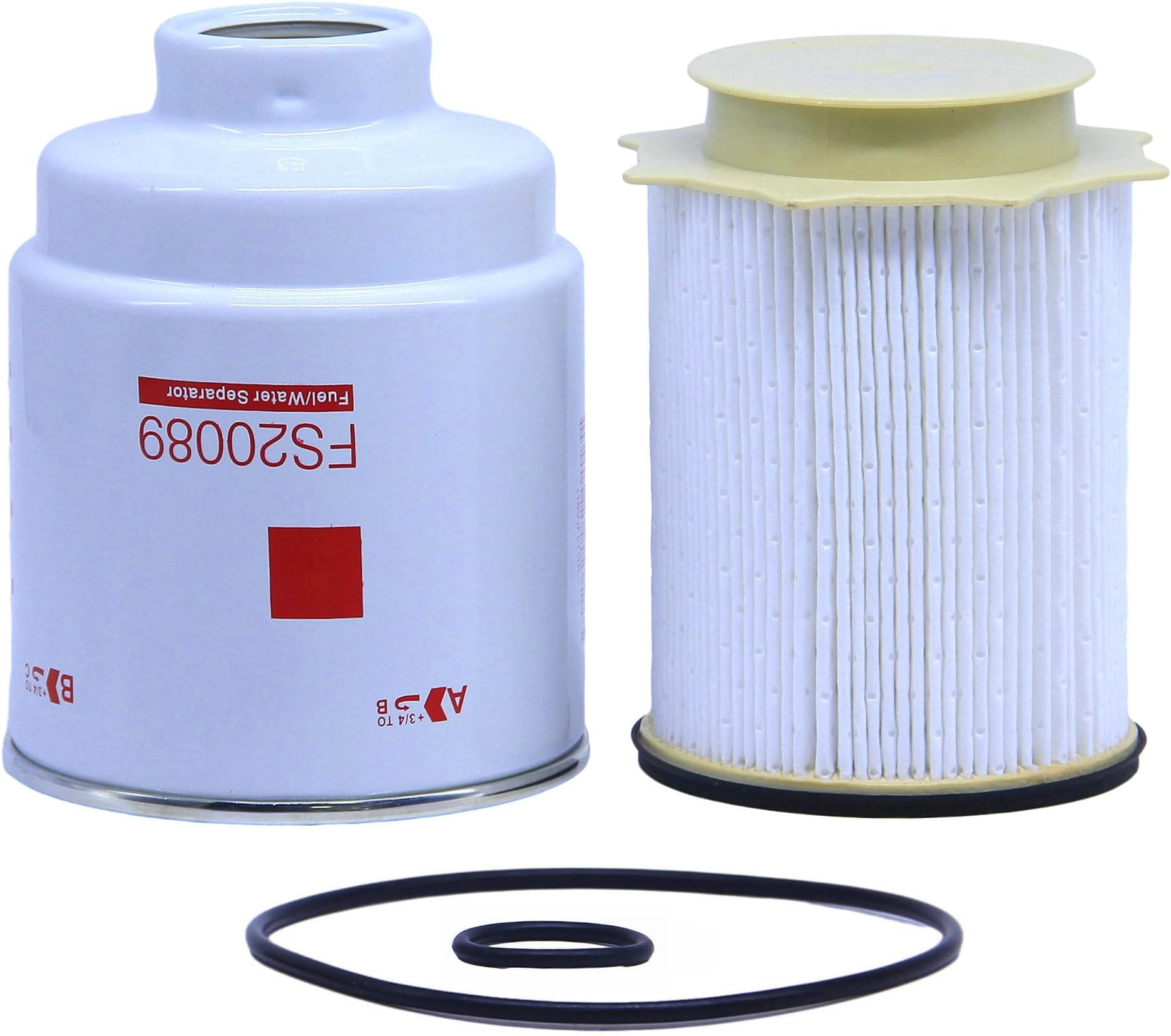 Amazon.com: FS53000 & FS20089 Kit Fuel Filter Water Separator Set ...