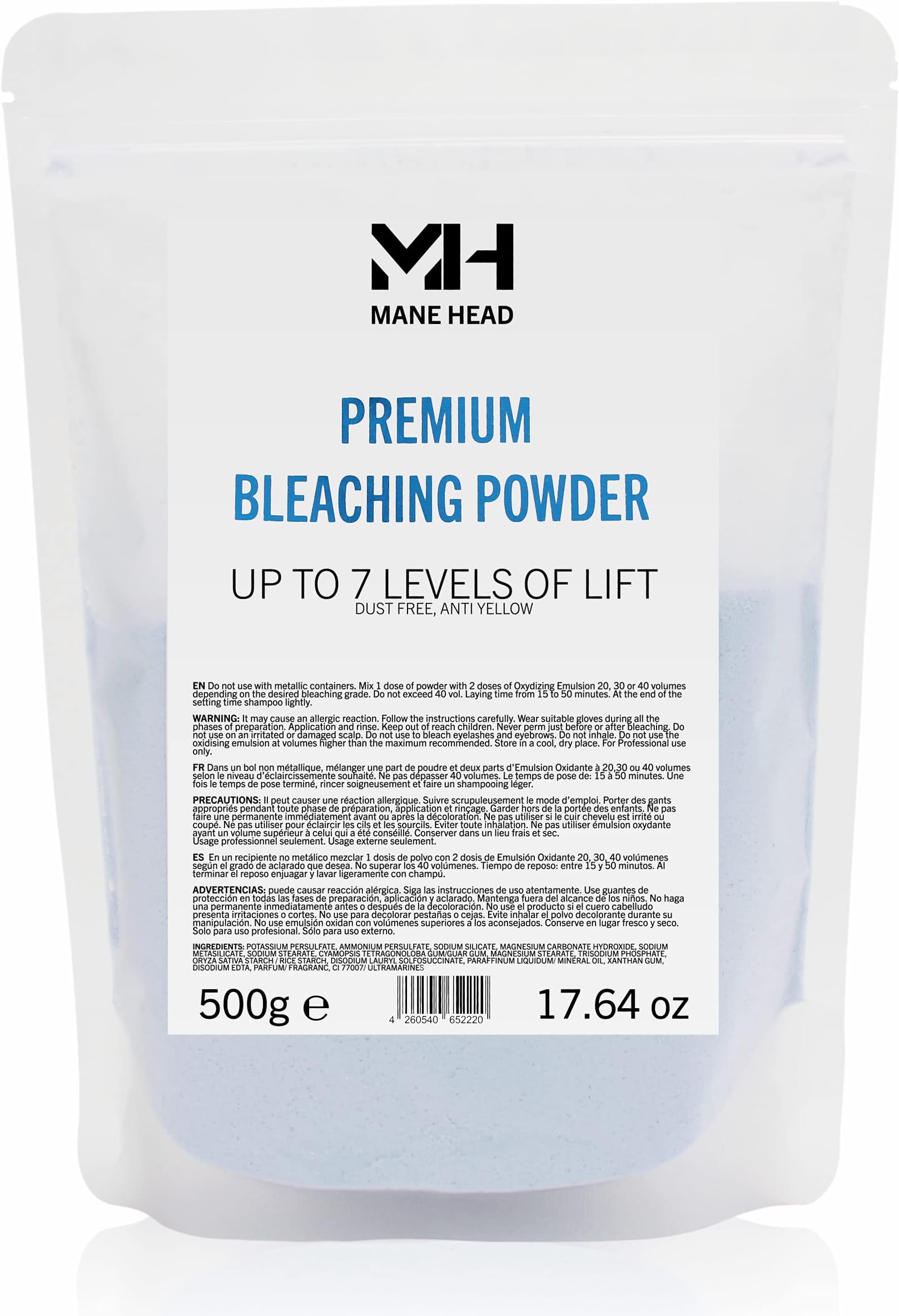 Amazon.com : Milano Care Luminosa Bleach Powder – Blue Bleach ...