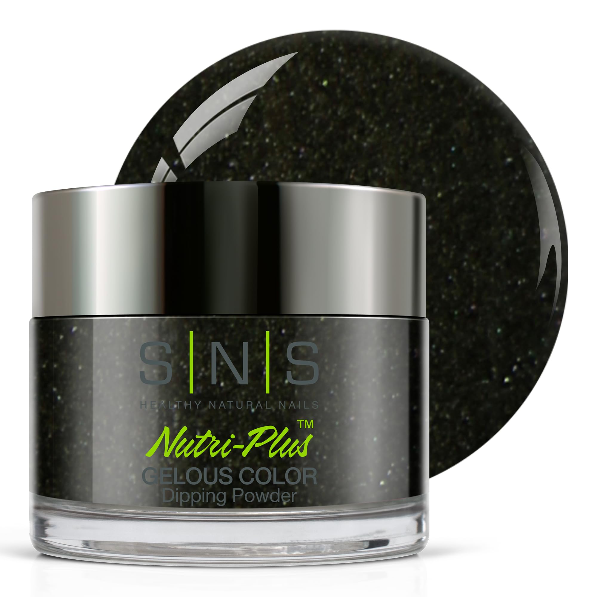 Amazon.com: SNS Nail Dip Powder, Gelous Color Dipping Powder - Black ...