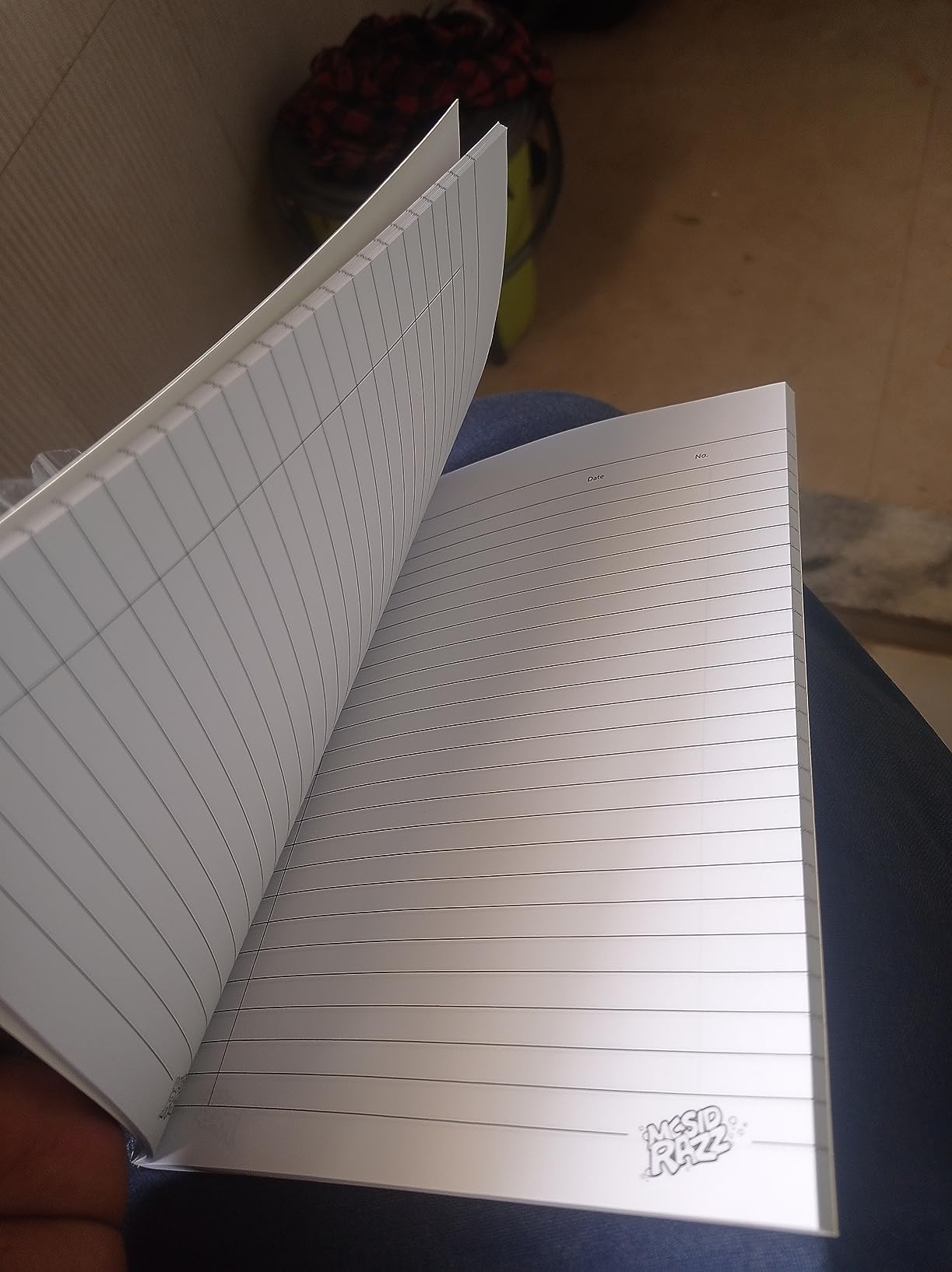 MCSID RAZZ- Anime - Design Ruled Binded A5 Notebook (Flat Lay & Soft ...