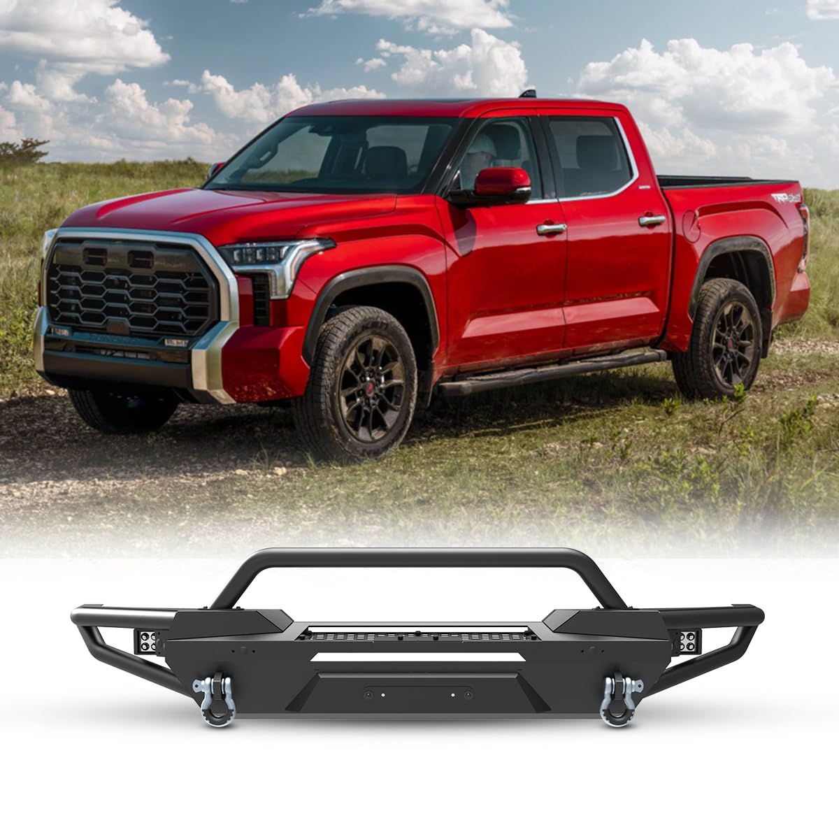 Hawkley 22-25 Tundra Front Bumper for Toyota Tundra 2022 2023 2024 2025 ...