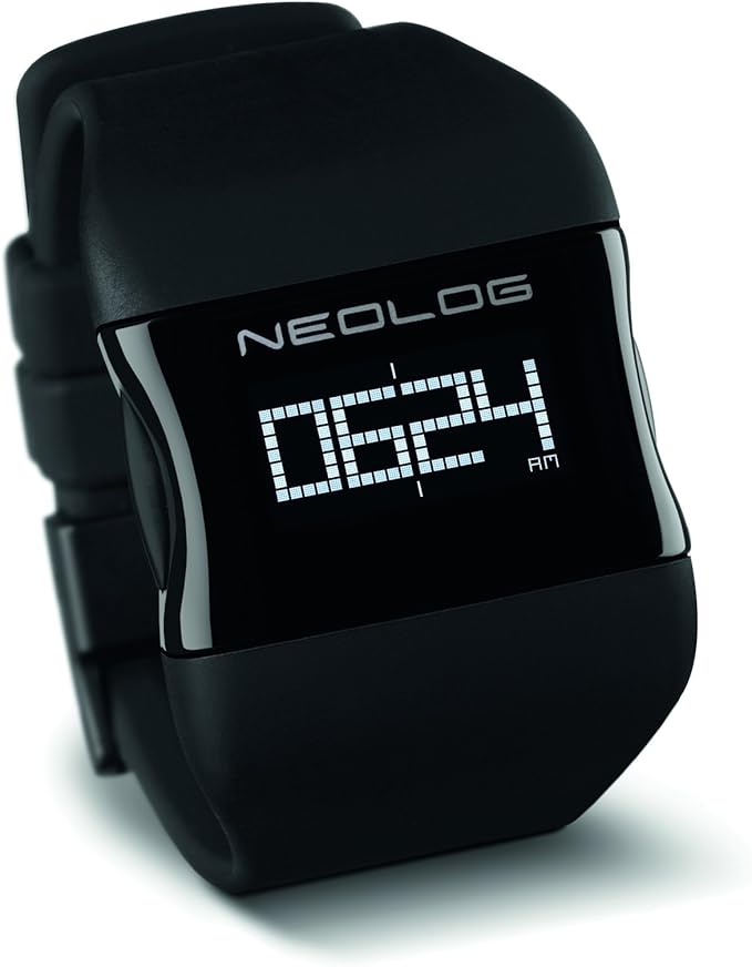 Neolog Unisex Watch OS Deep Black Digital Quartz 85300110 : Amazon.co ...