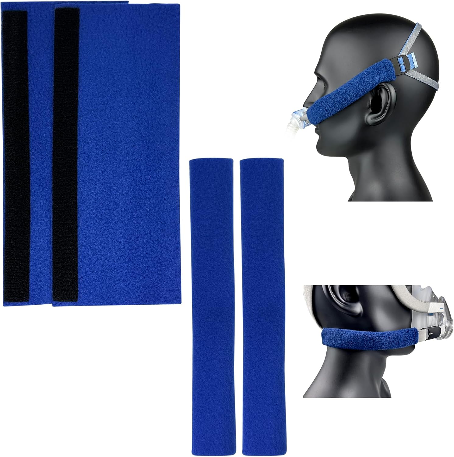 Amazon.com: 4 Pack Headgear Strap Cover For CPAP BiPAP Mask Supplies ...