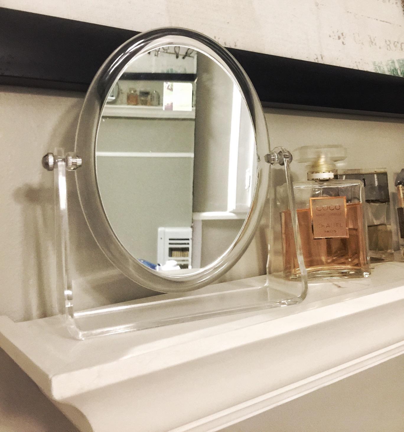 Amazon.com: BINO 'Ariana' Double-Sided Acrylic Vanity Mirror, Extra ...