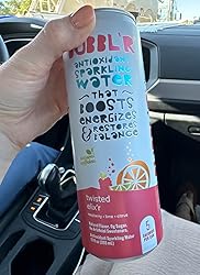 Amazon.com: BUBBL'R twisted elix'r, Antioxidant Sparkling Water with Natural Caffeine, 0g Sugar ...