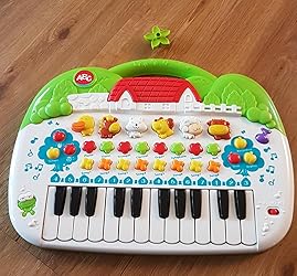 Simba 104018188 - ABC Tier-Keyboard, mit verschiedenen Sounds und ...