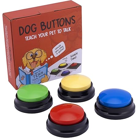 Amazon.com : Dog Buttons for Communication – Talking Pet Button Set ...