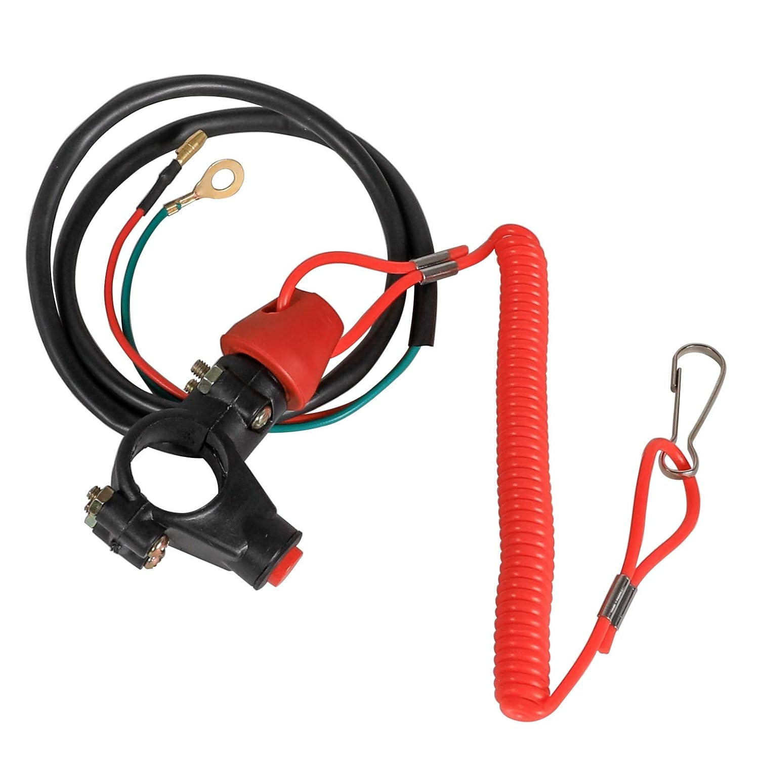 Amazon.com: WPHMOTO Engine Emergency Kill Switch for Quad Pit Dirt ATV ...