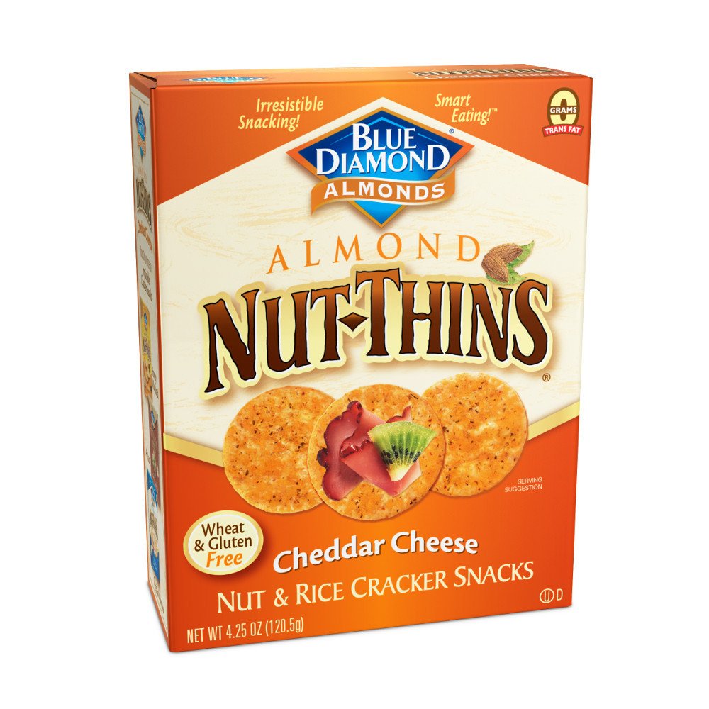 Amazon.com: Cheddar Cheese Nut Thins - Case of Twelve 4.25oz Boxes
