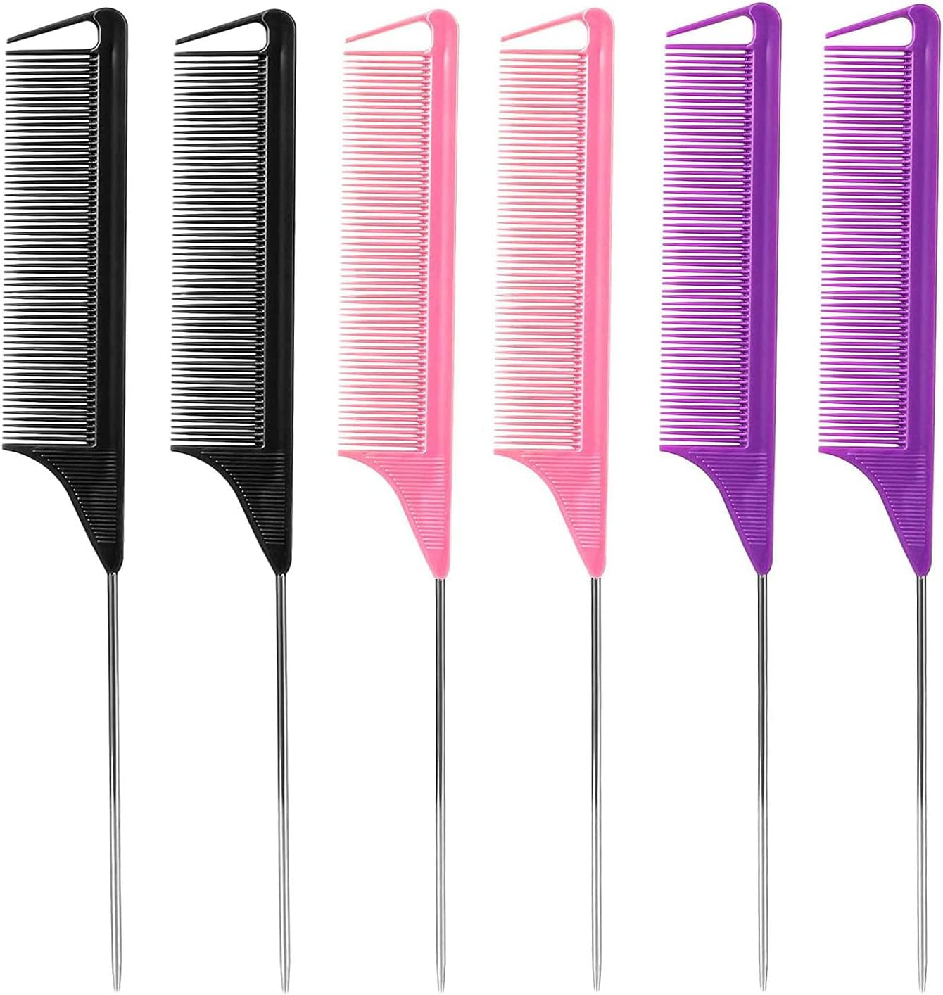 Amazon.com : Amersumer 24 Pcs Wide Lift Combs for Curly and Afro Hair ...