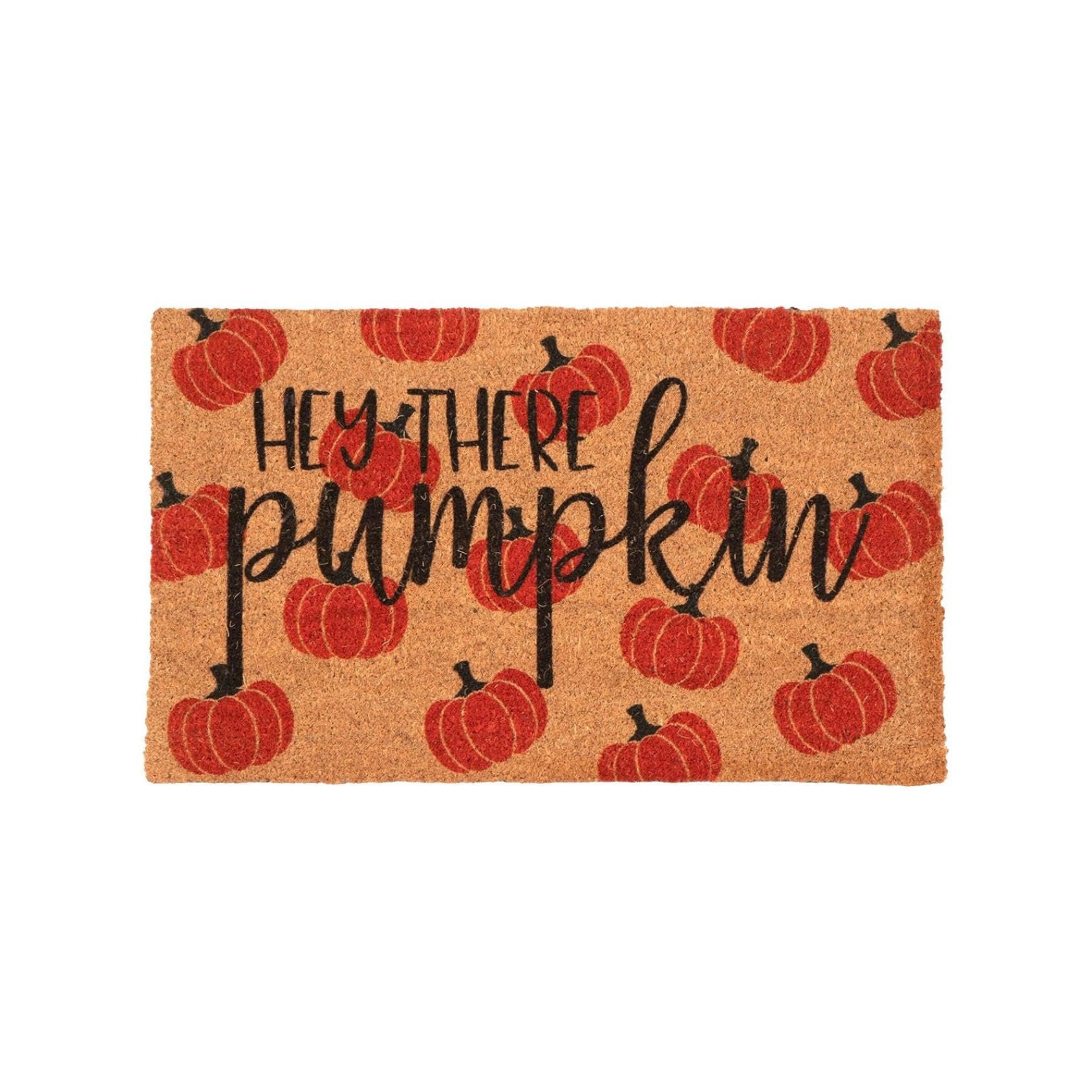 Fall Coir Halloween Door Mat, Non-Slip Welcome Pumpkin Doormats ...