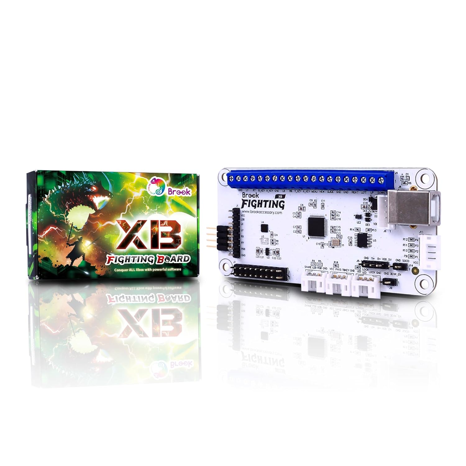 Amazon.com: Brook XB Fighting Board - Pre-installed header version ...