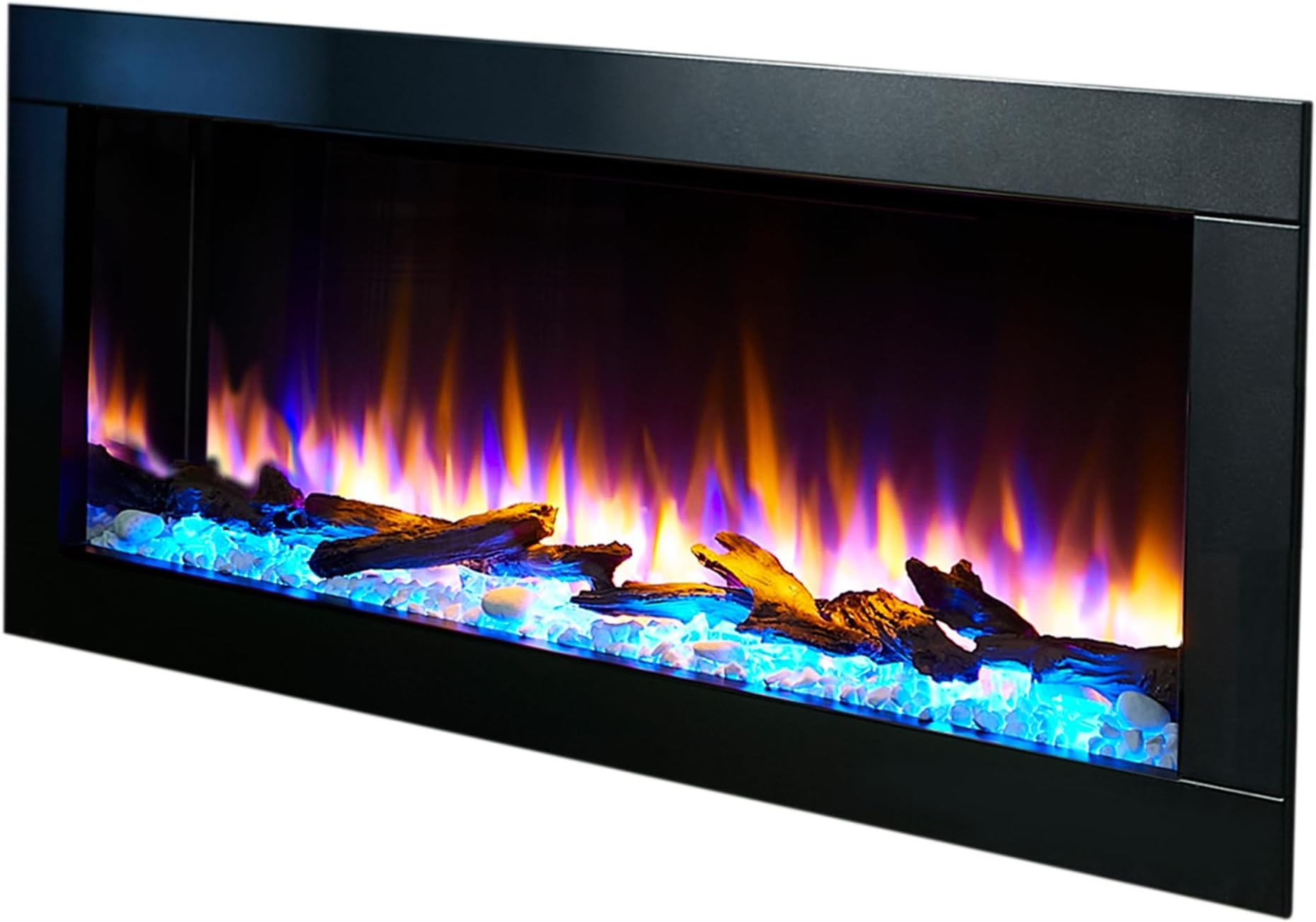 Endeavour Fires Langdale 42" Wall-Mounted Inset Electric Fire with LED ...