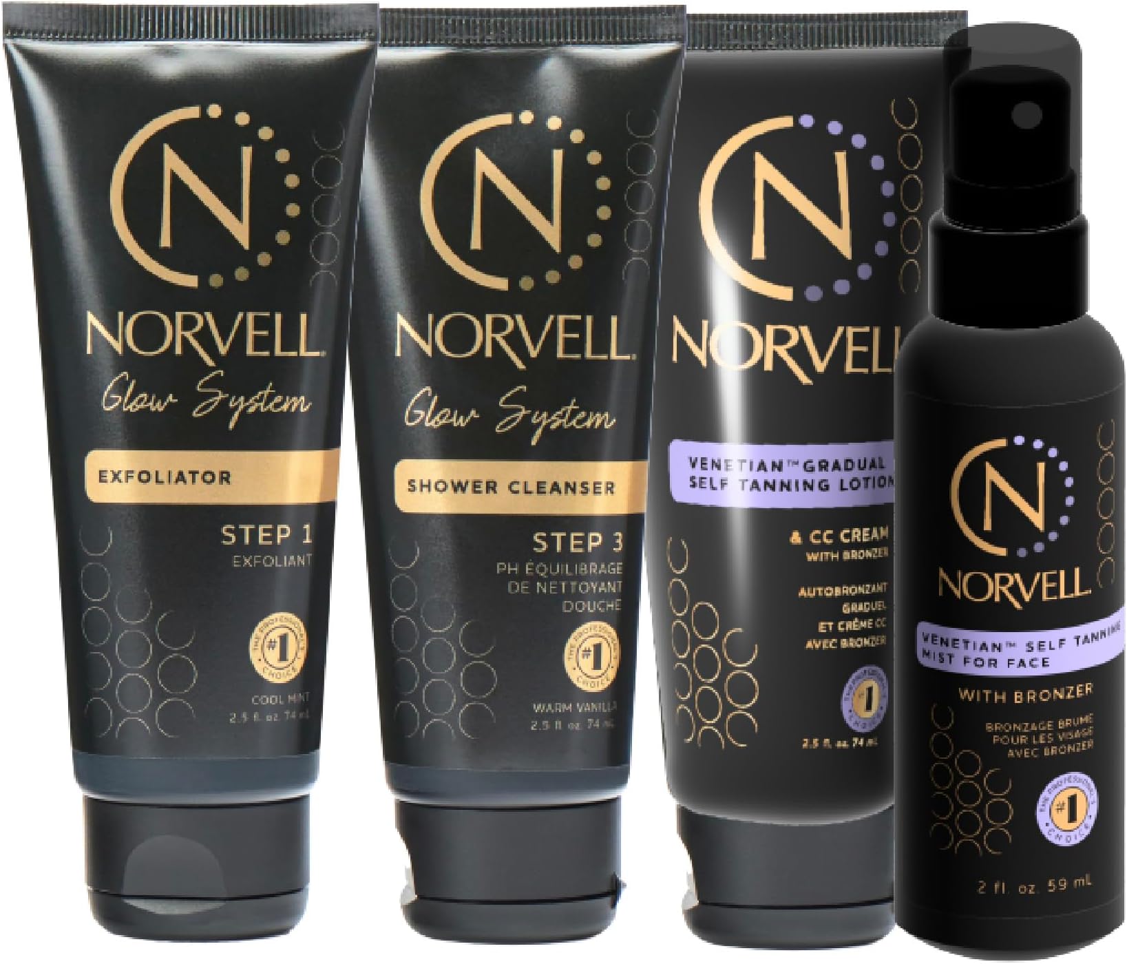 Amazon.com: Norvell Venetian Sunless Self Tanner Mousse with Bronzer, 8 ...