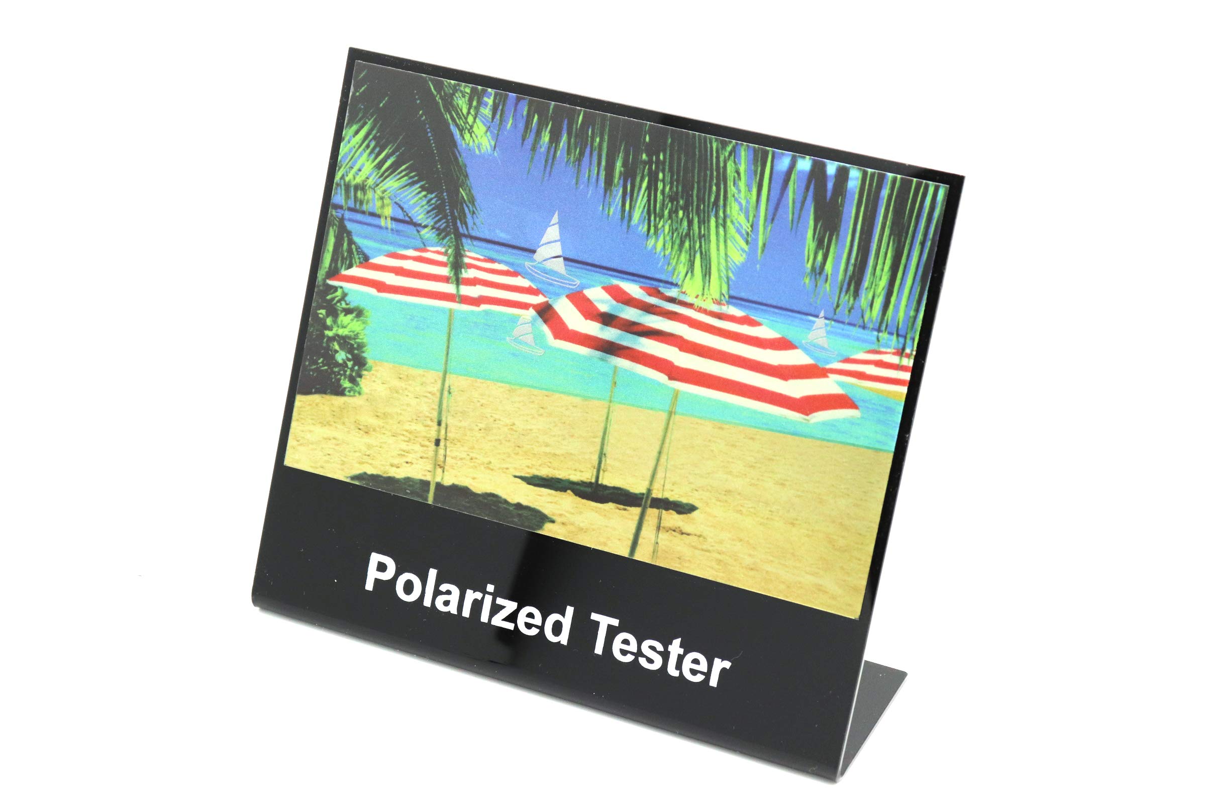 Buy Polarized Tester Test Your Sunglasses Polarized Lens 5.5"X6.5 ...