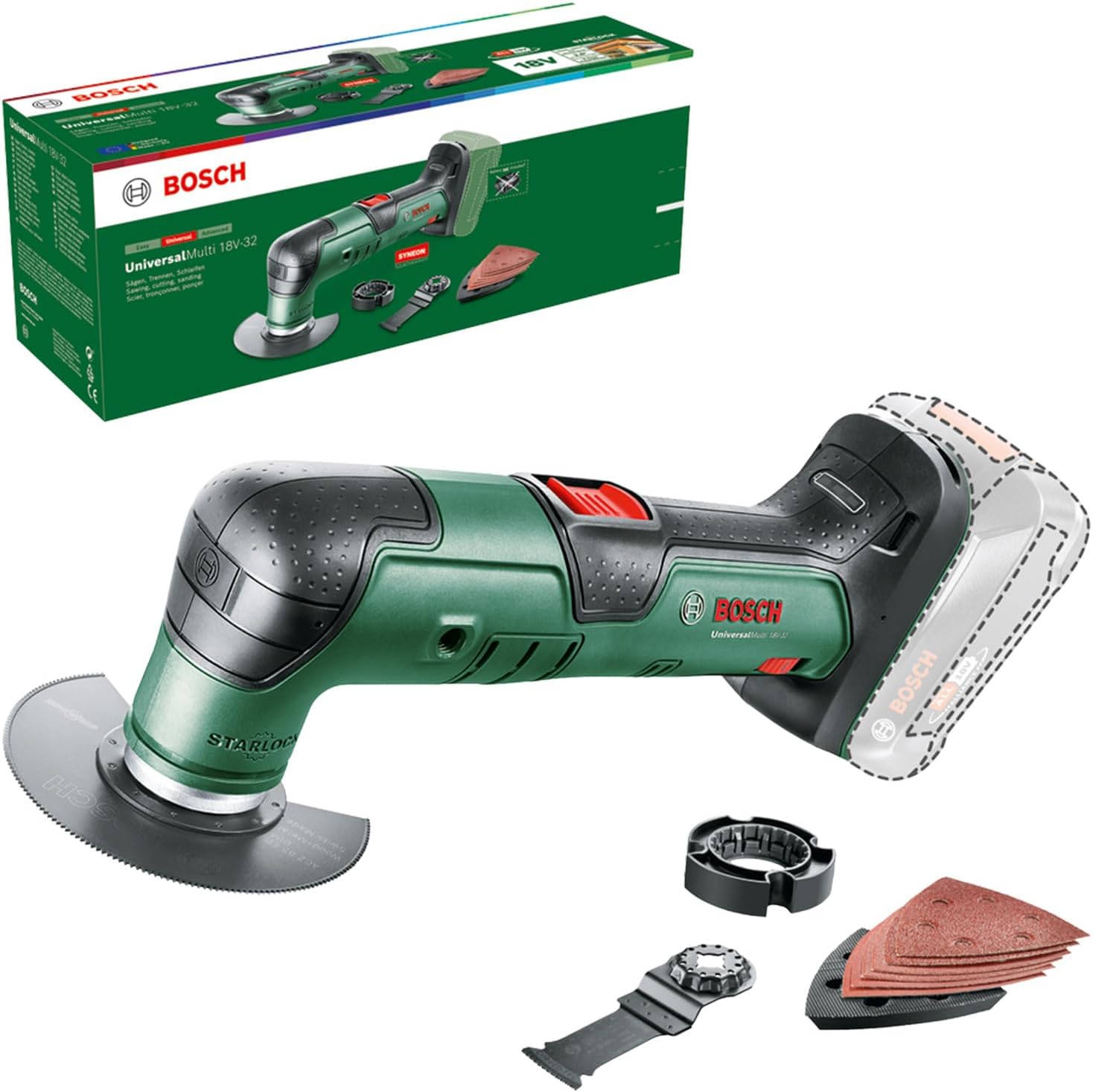 Bosch Home and Garden Multi-Tool PMF 220 CE (220 W, in carton packaging ...